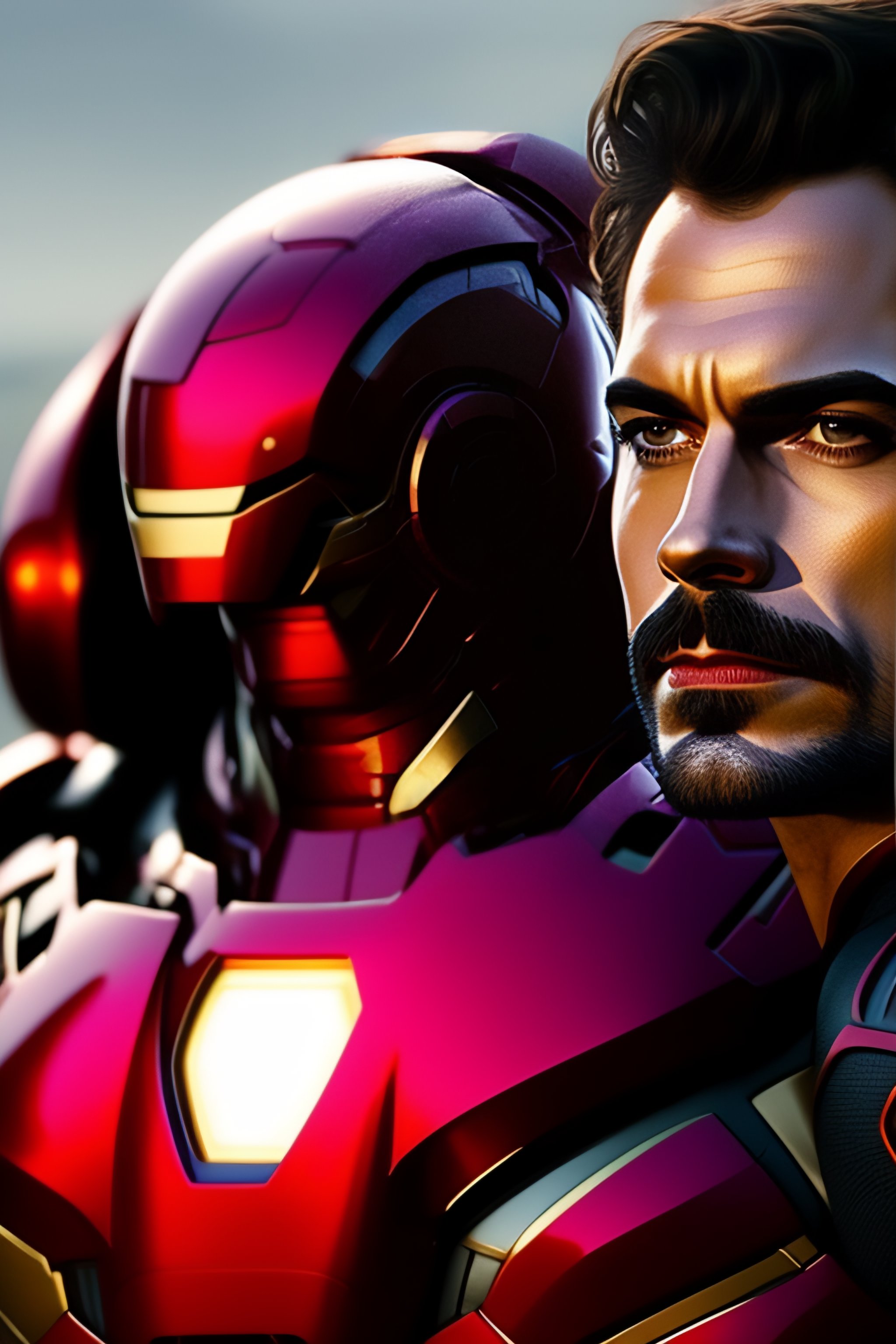 Lexica - Henry Cavill adress iron man