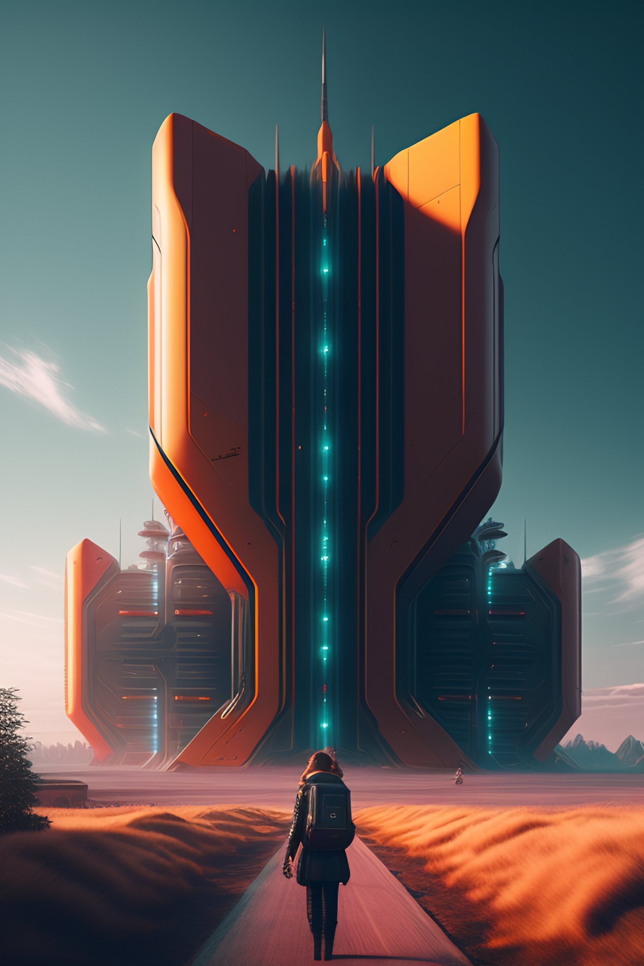 Lexica - Woman Simon stalenhag style 1990s futuristic, futuristic ...