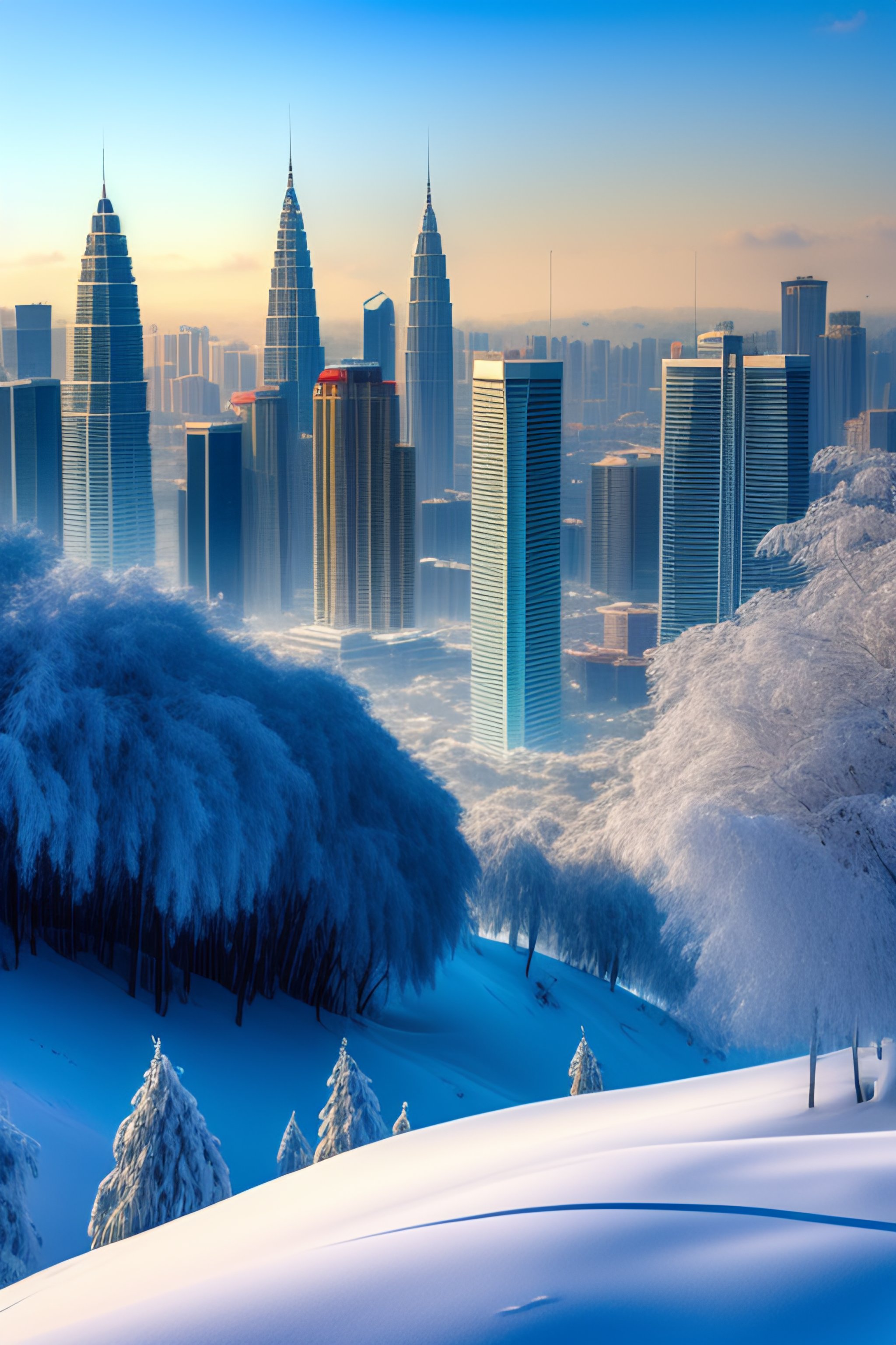 Lexica - Winter and snow in Kuala Lumpur