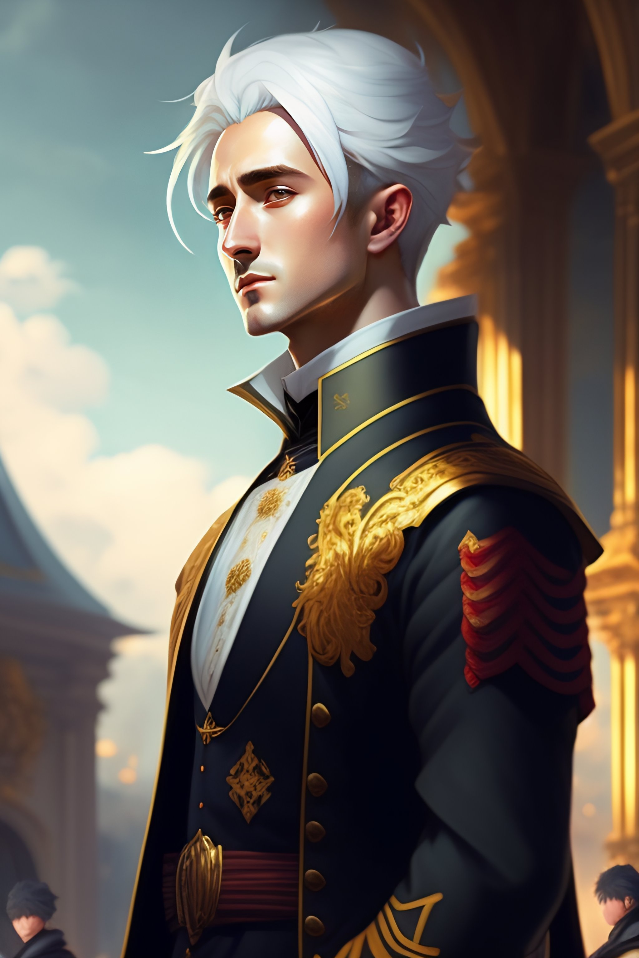 Lexica - Baroque oil painting anime key visual full body portrait ...