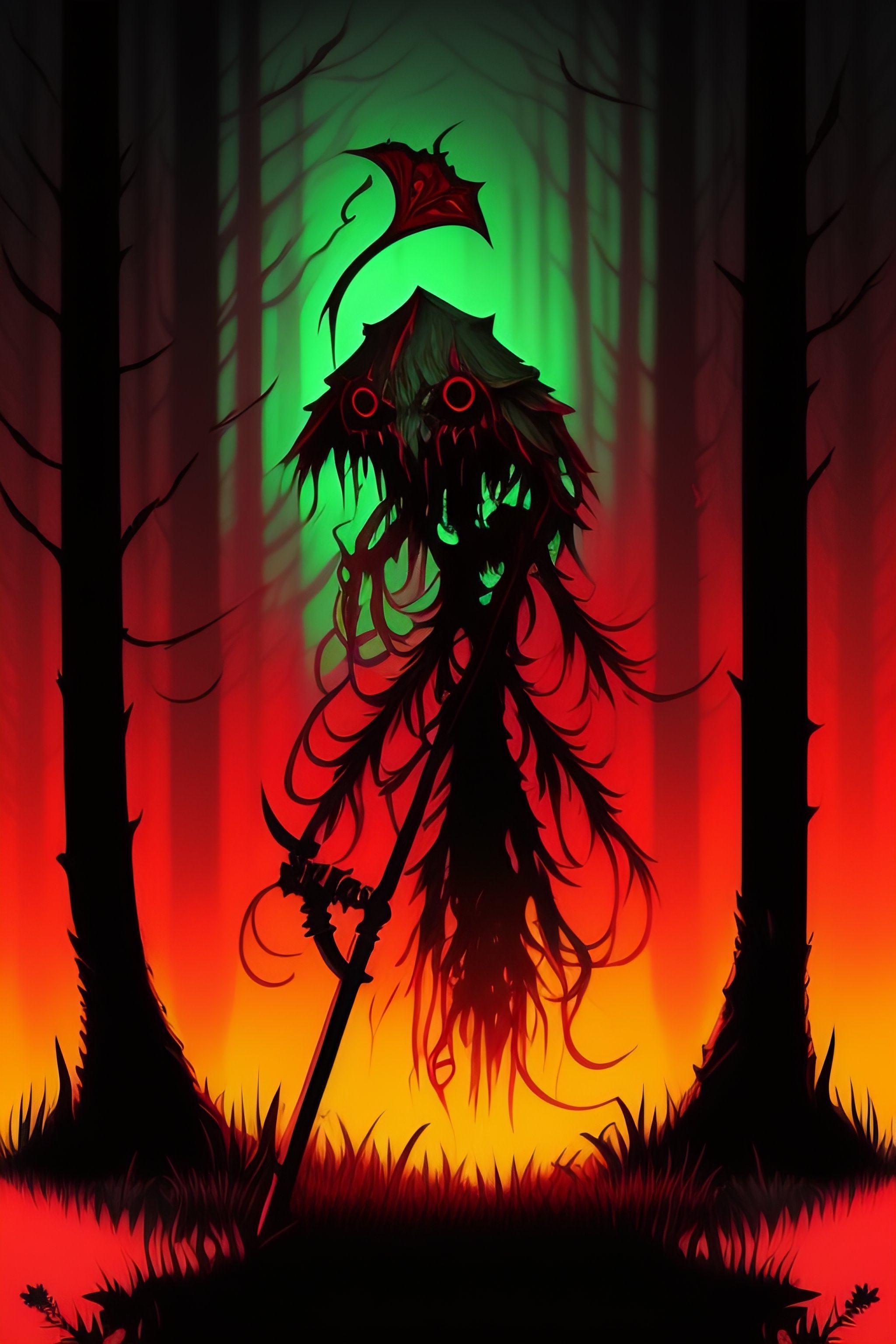 Lexica - Fiddlesticks from league of legends , horror, scary, red ...