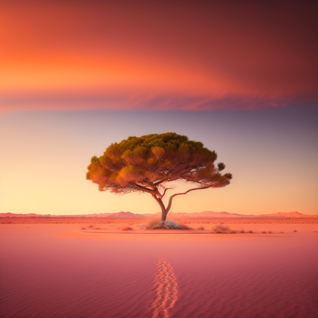 Barren Desert Tree
