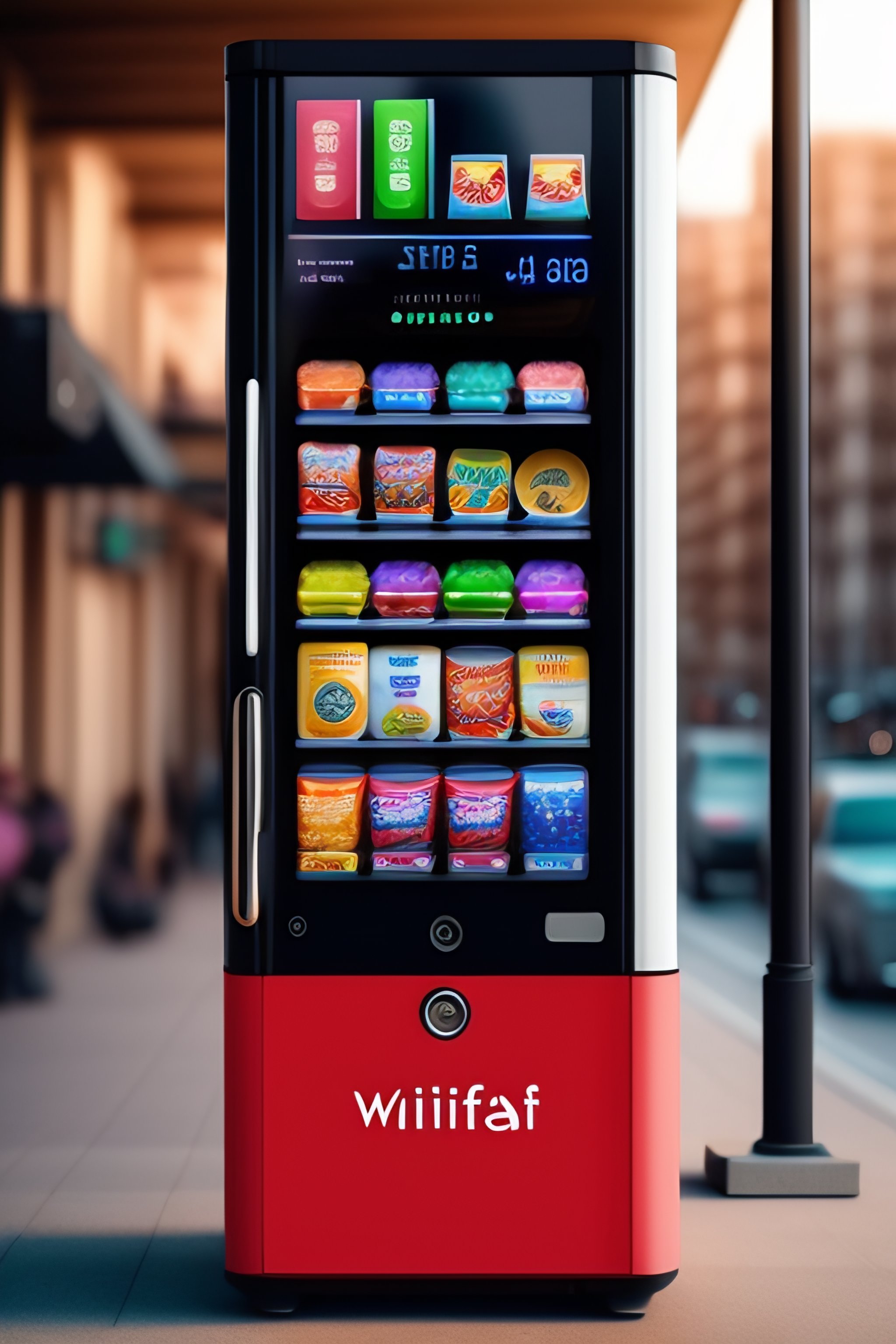 Lexica - Waifu vending machine