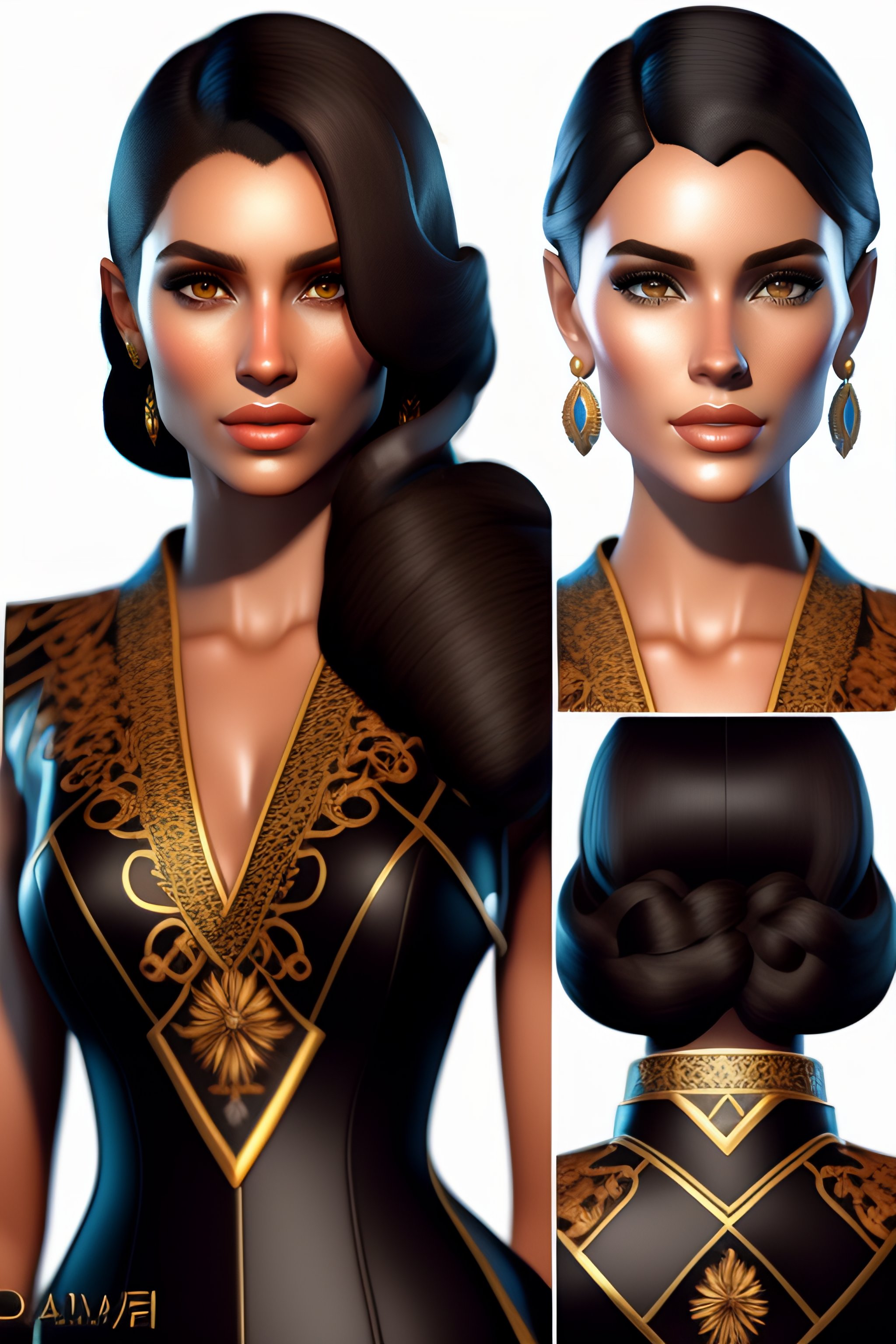 Lexica - Dark florals fashion outfit, highly detailed, perfect wavy ...