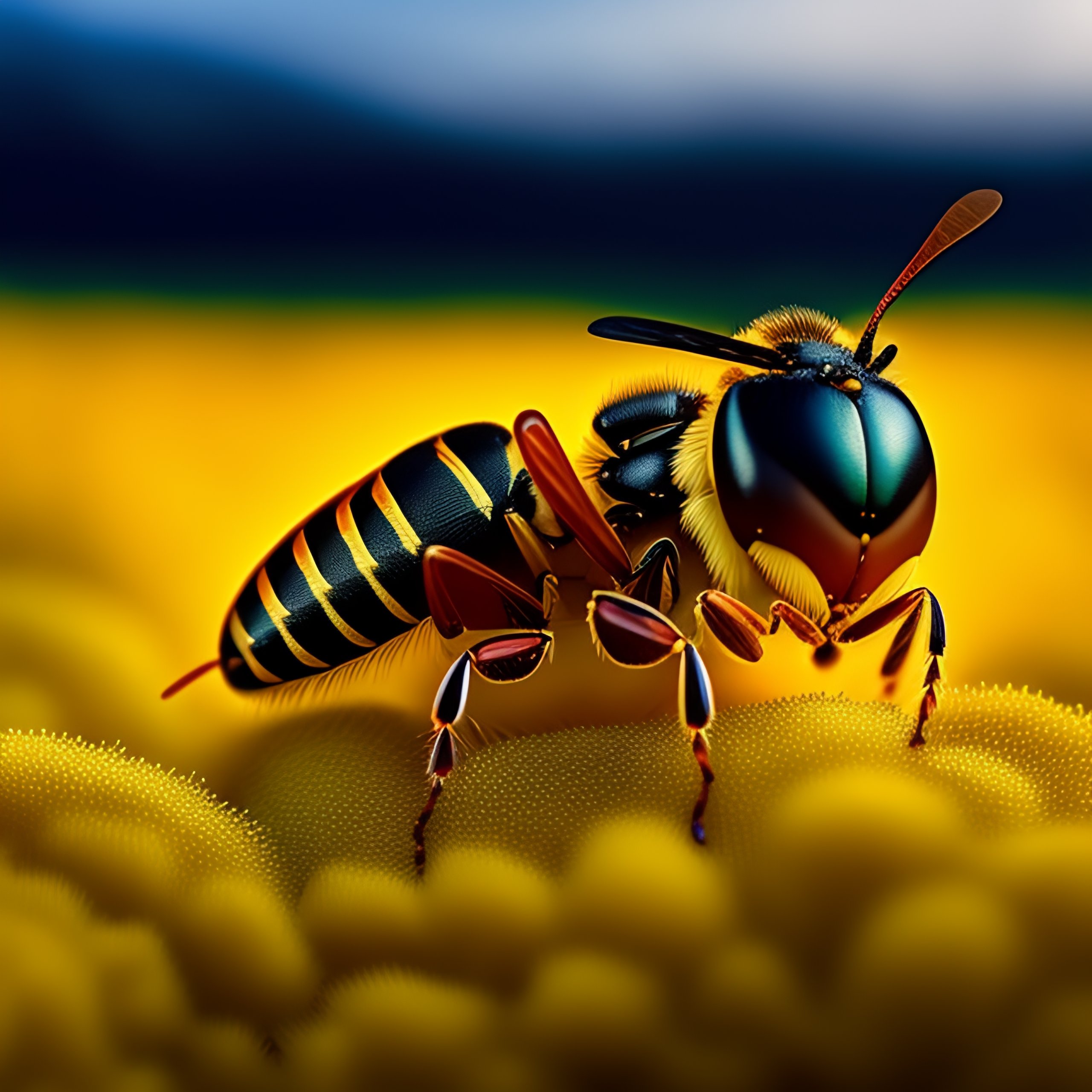 Lexica - Wasp chasing him out the meadow