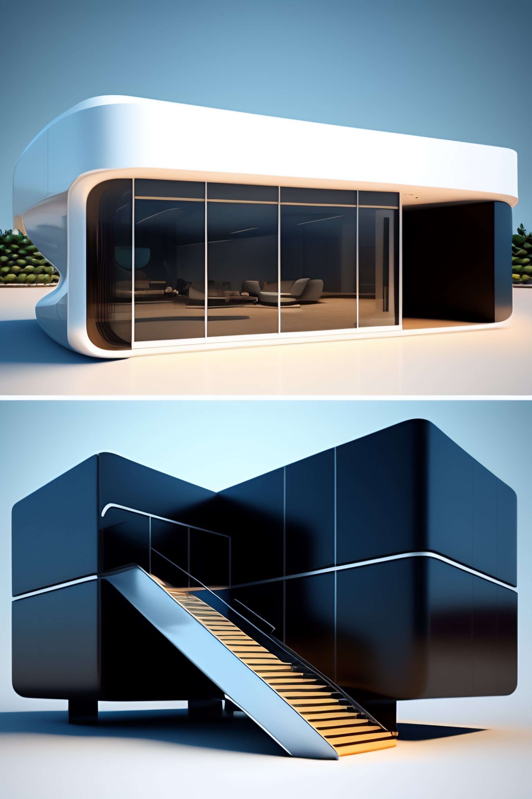 Lexica - 3d digital marketing office, futuristic, sleek, modern ...