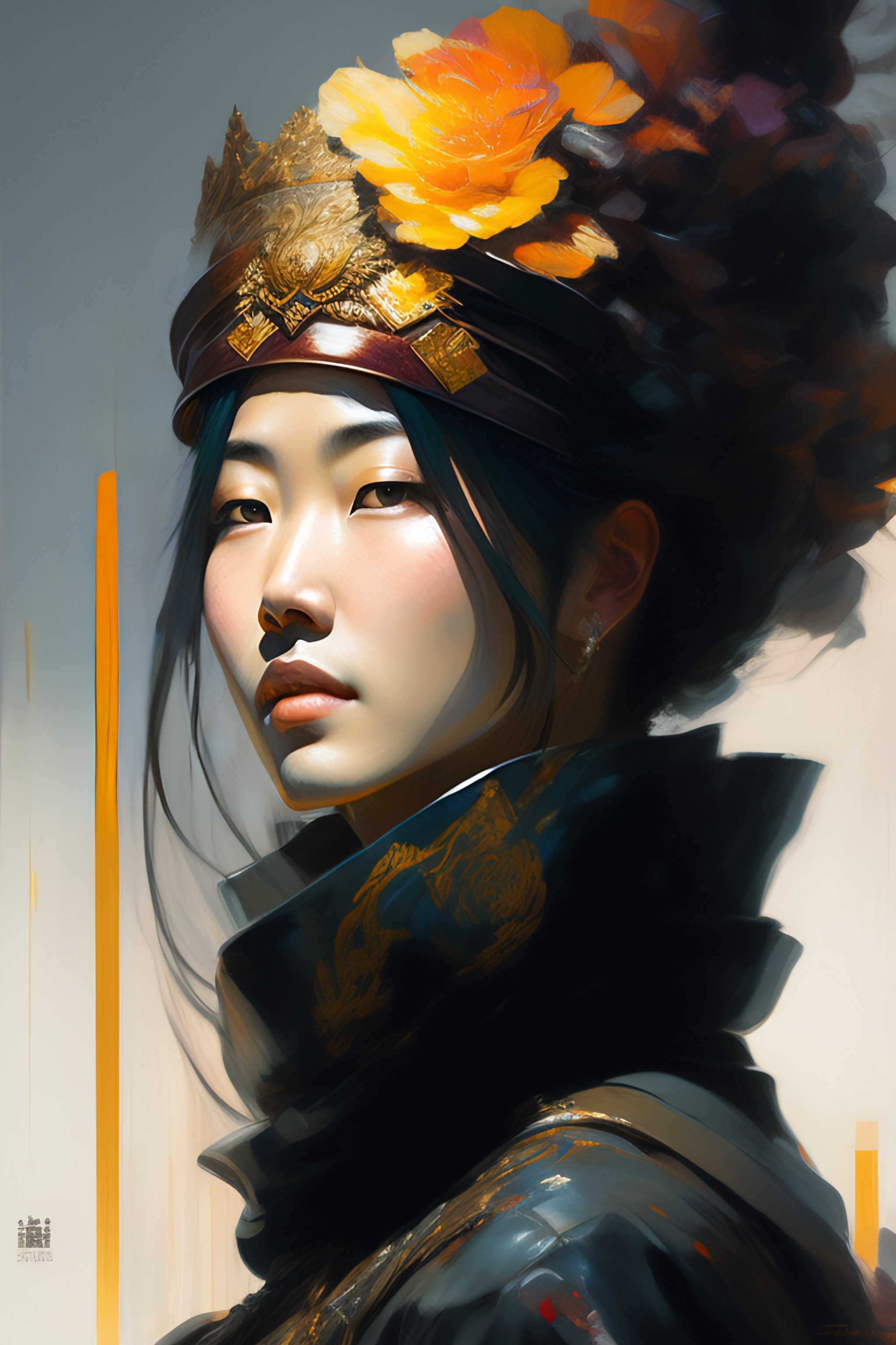Lexica - Gojo satoru, painting, collaborative artwork of greg ruthowski ...