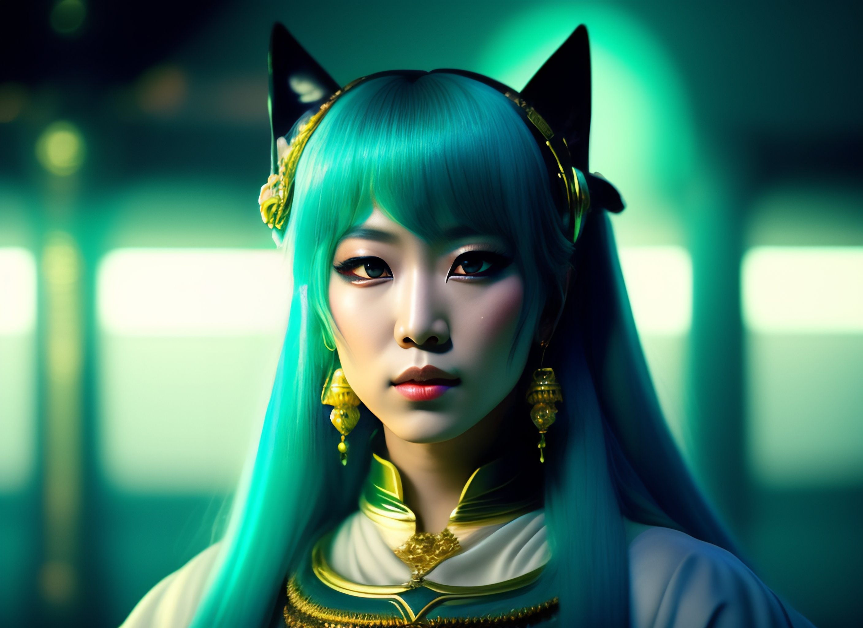 Lexica - Hatsune Miku, 80s dark fantasy film