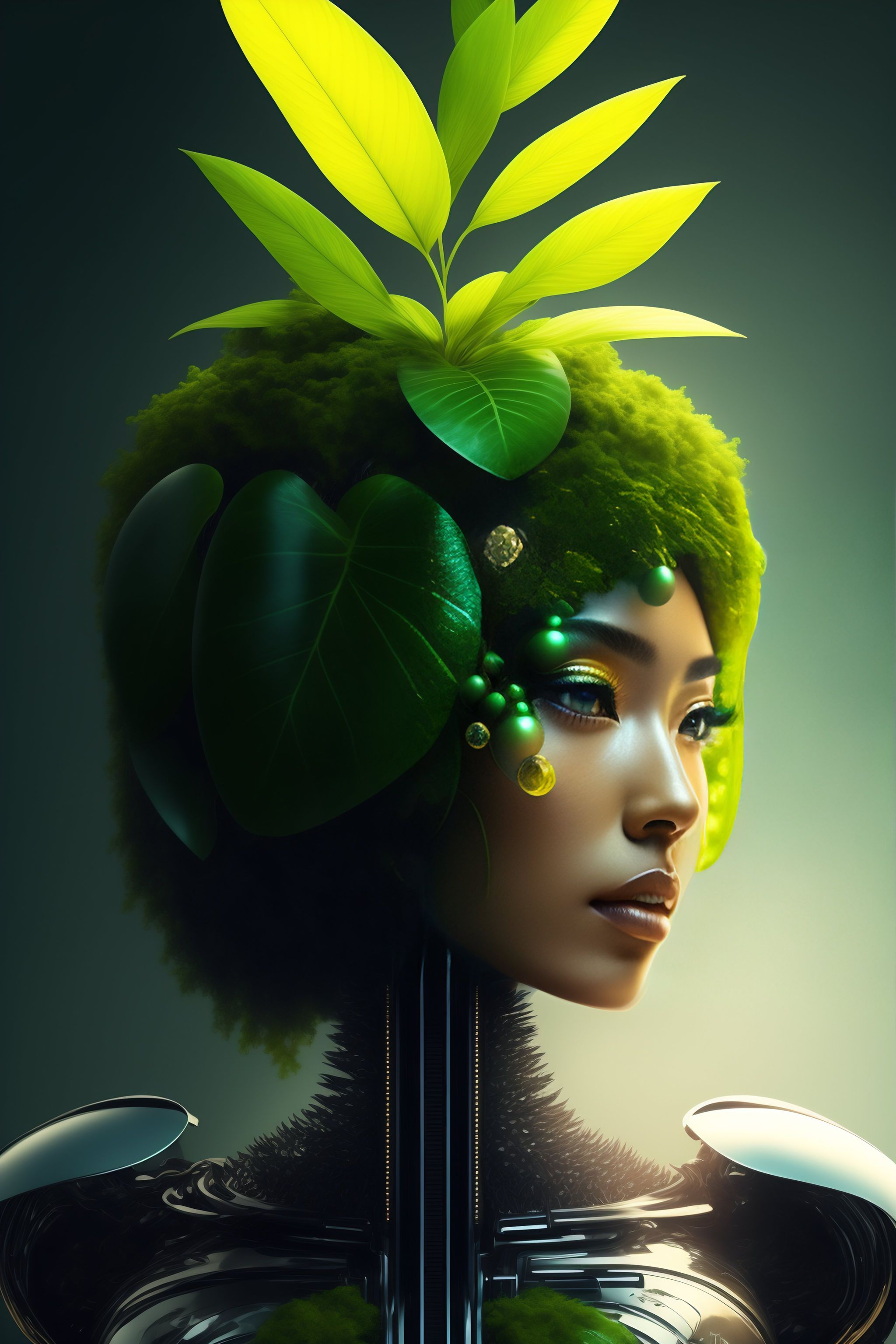 Lexica - A very advanced life form which is the merge of human, robot ...