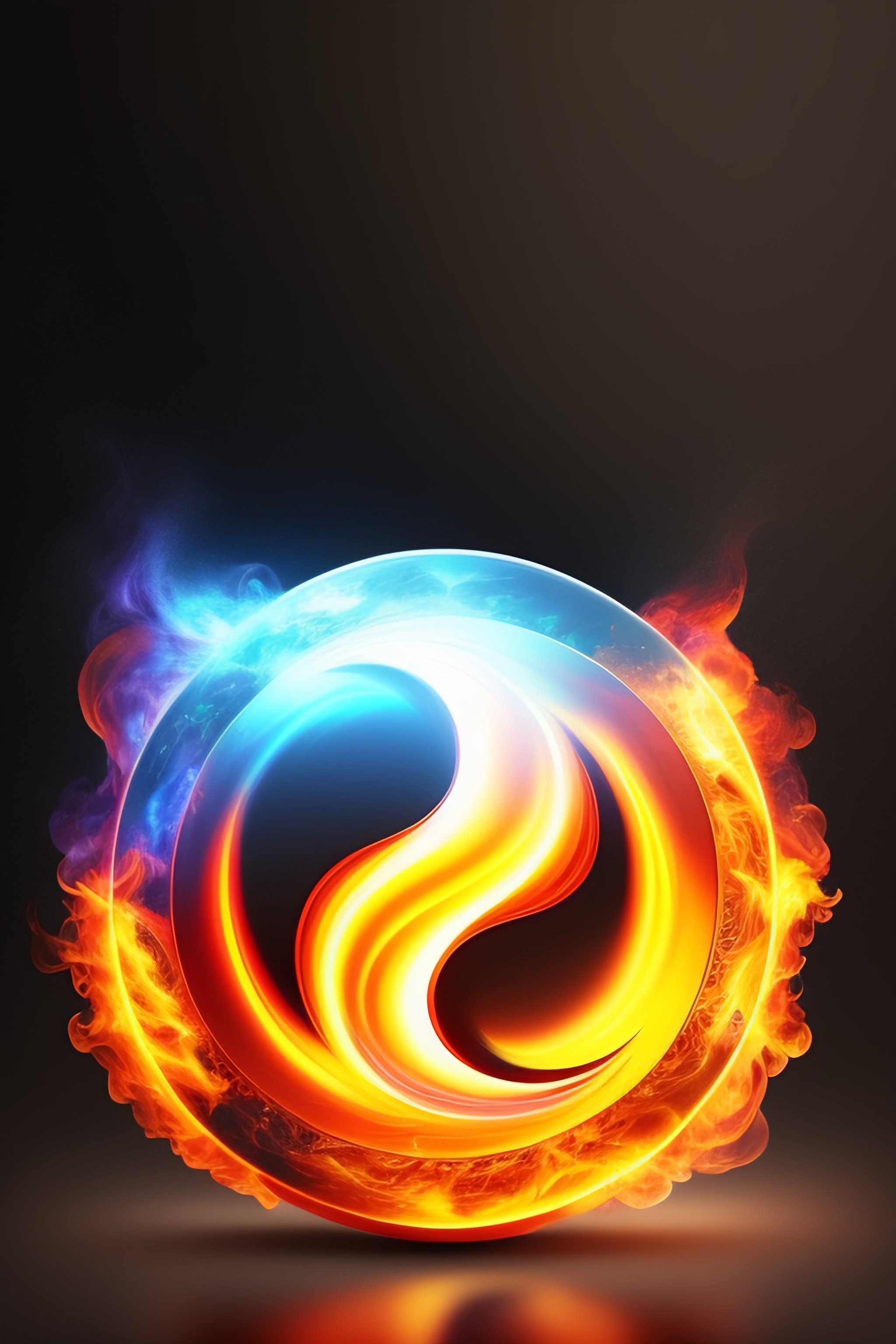 Lexica - Would like to design a logo with elements like fire, water, lightning, earth and wind ...