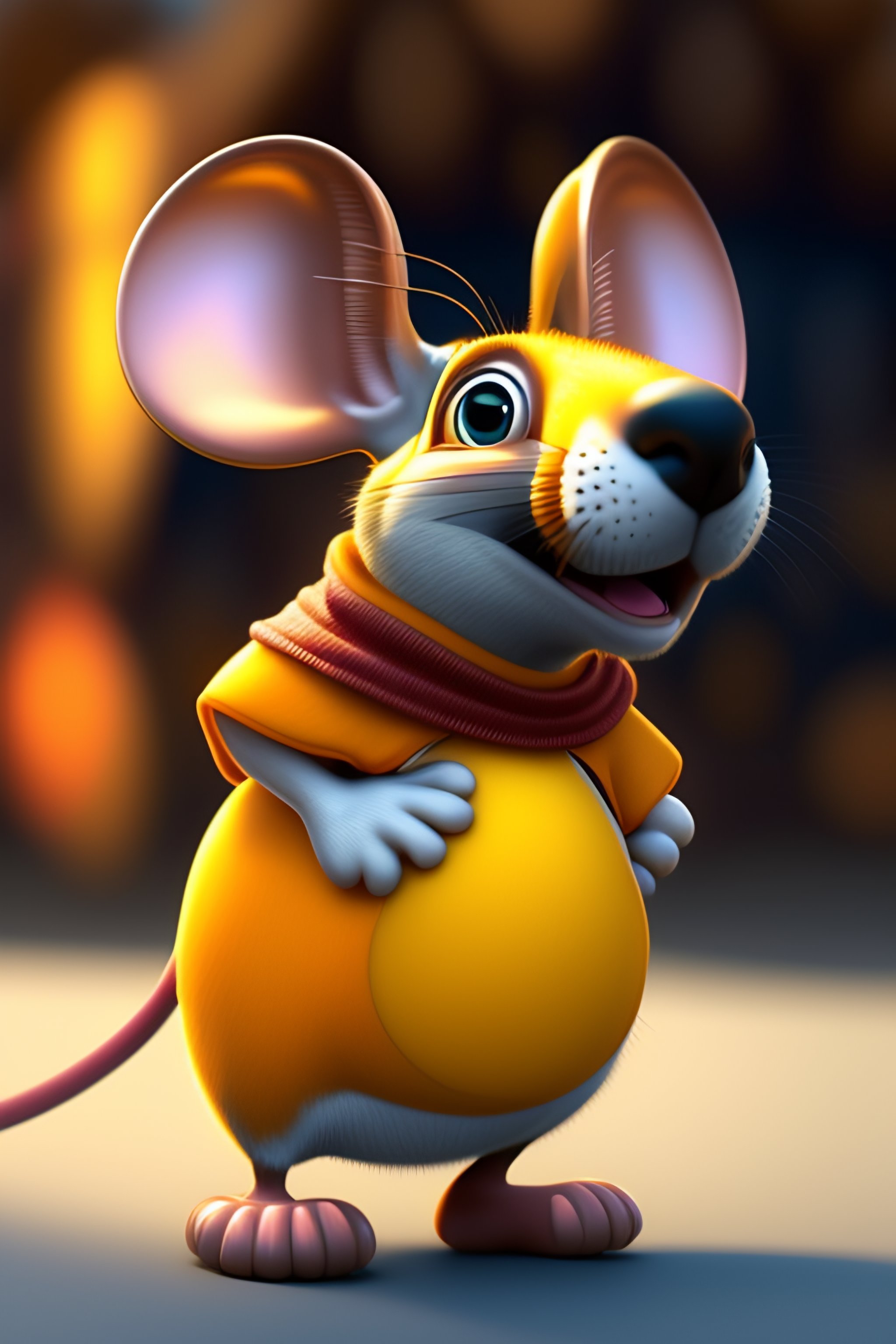 Lexica - Mouse Pixar style