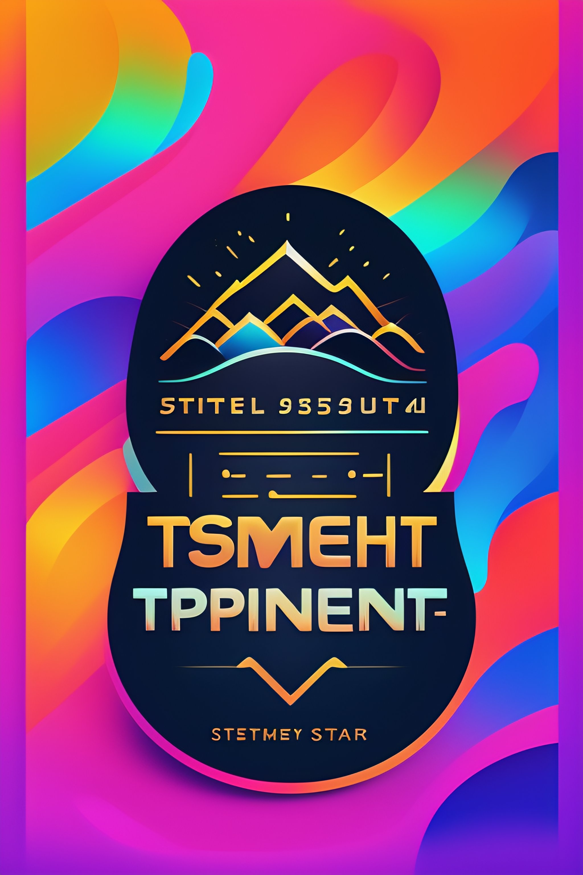 Lexica - Tech Startup, line art, logo style, flat, vector artwork,