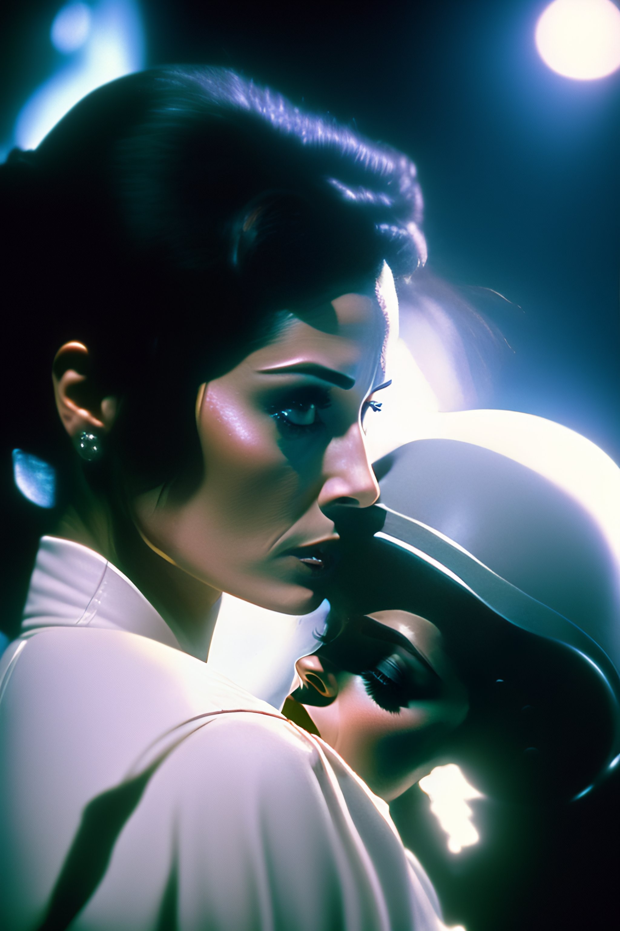 Lexica - Film still of margo in the movie alien, xenomorph holding kim ...