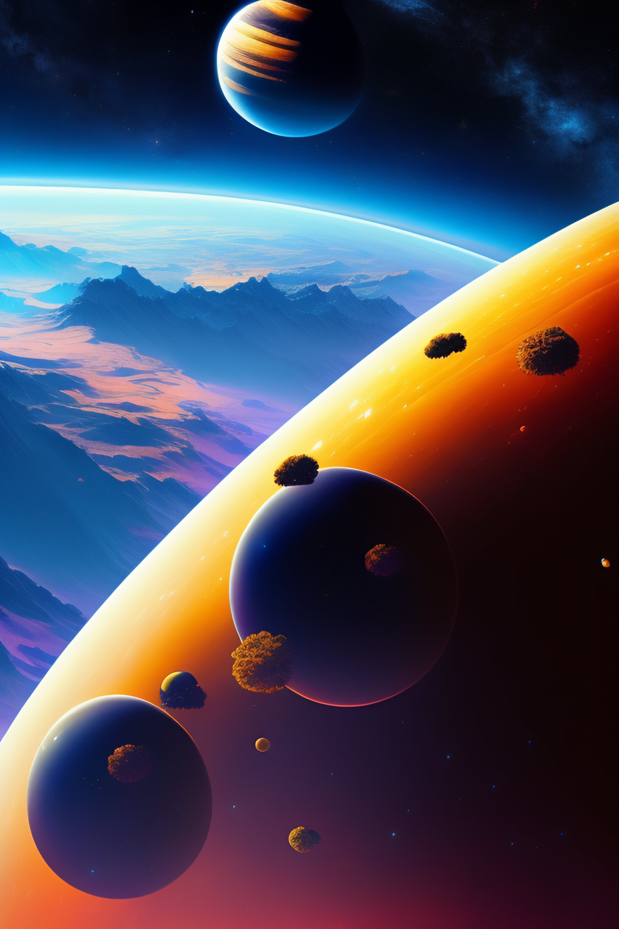 Lexica - Space station with biomes