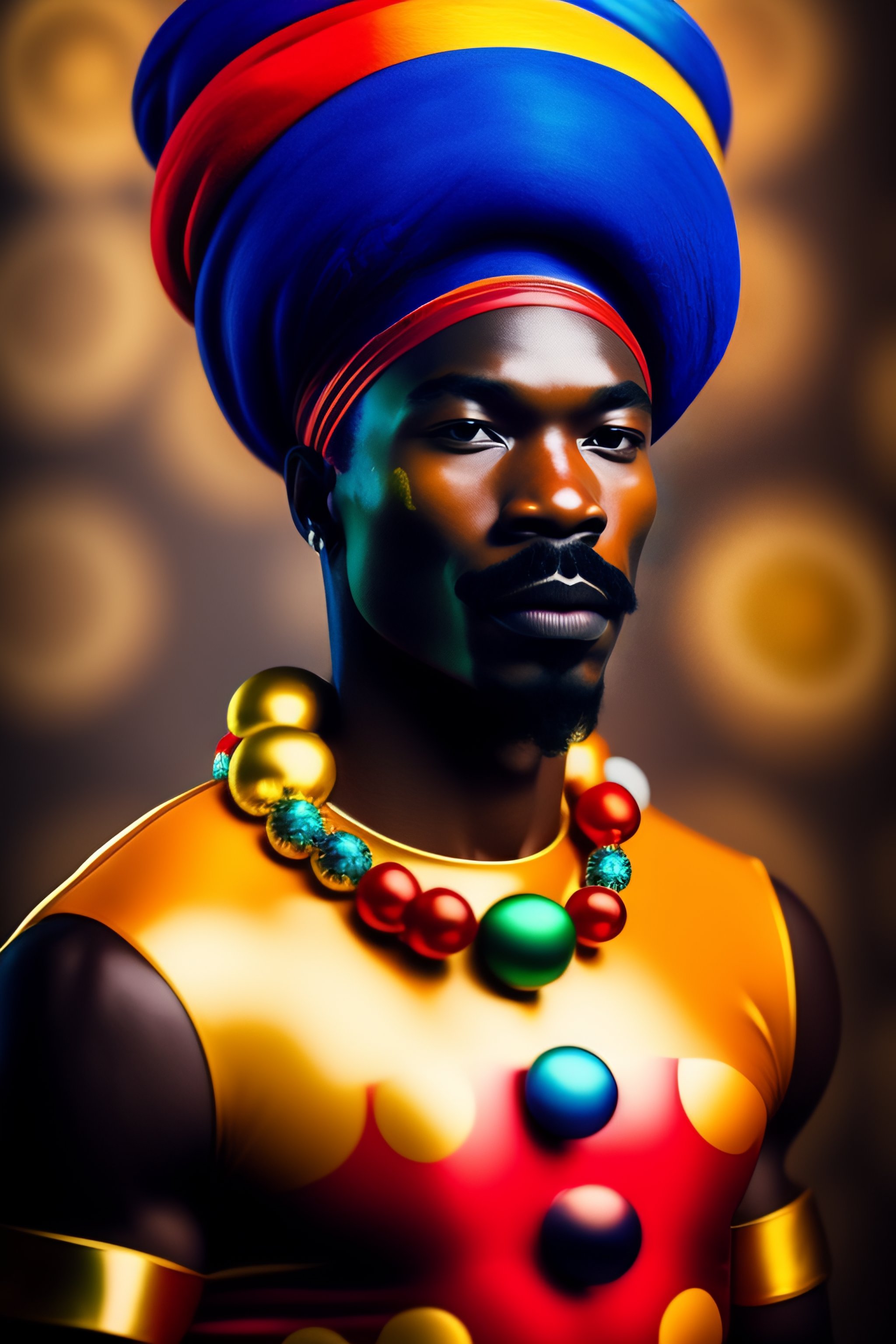 Lexica - A depiction of Mario with an African twist, by Tina Nguyen ...