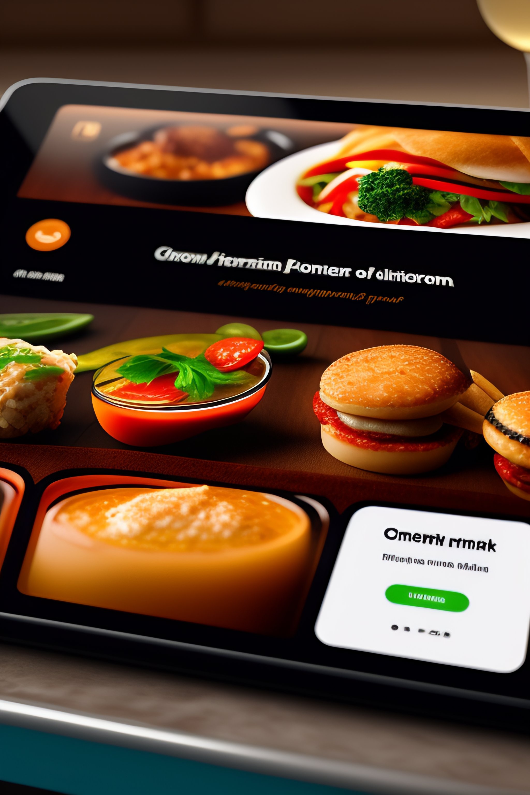 Lexica - User interface for restaurants