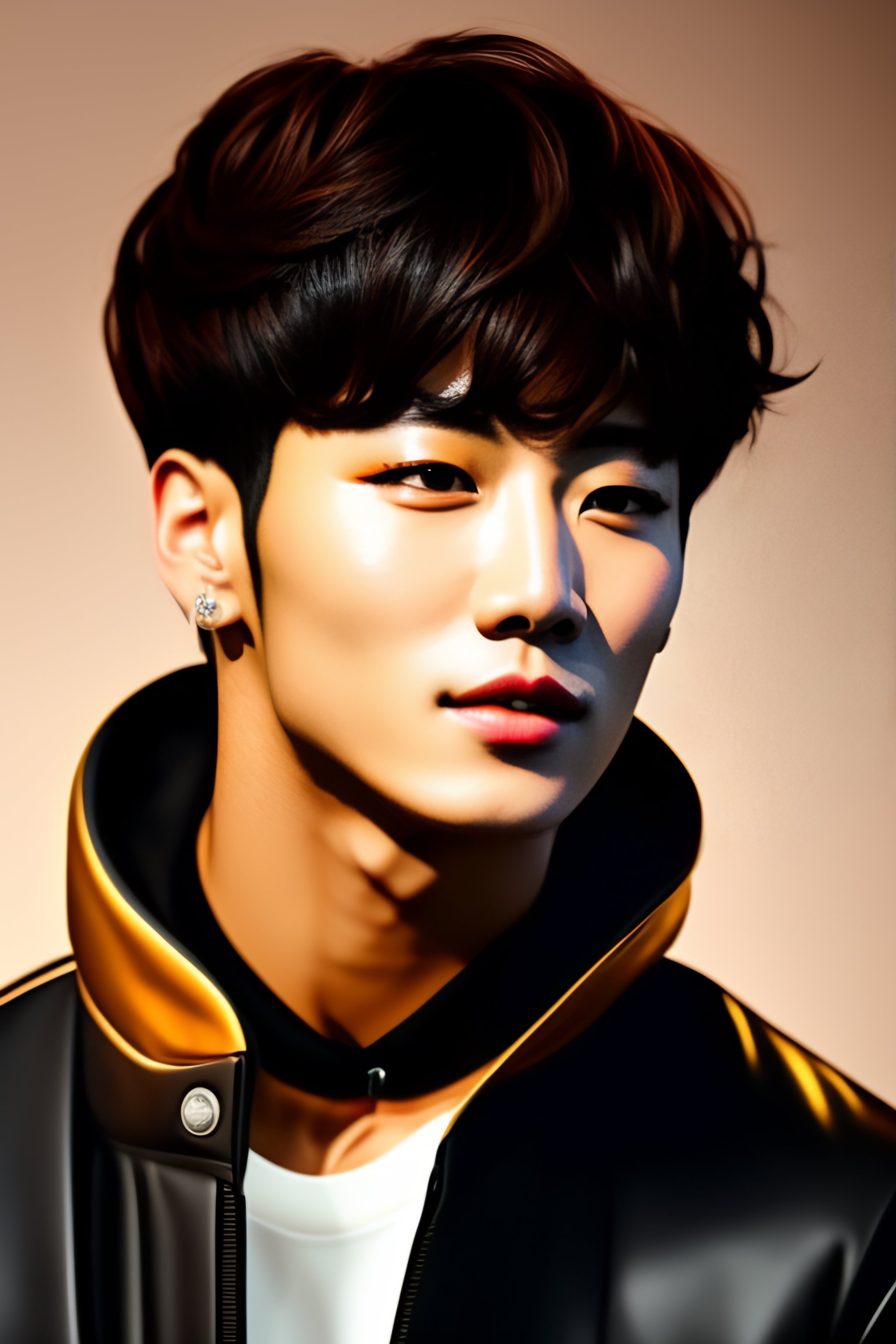 Lexica - BTS Jungkook with gun