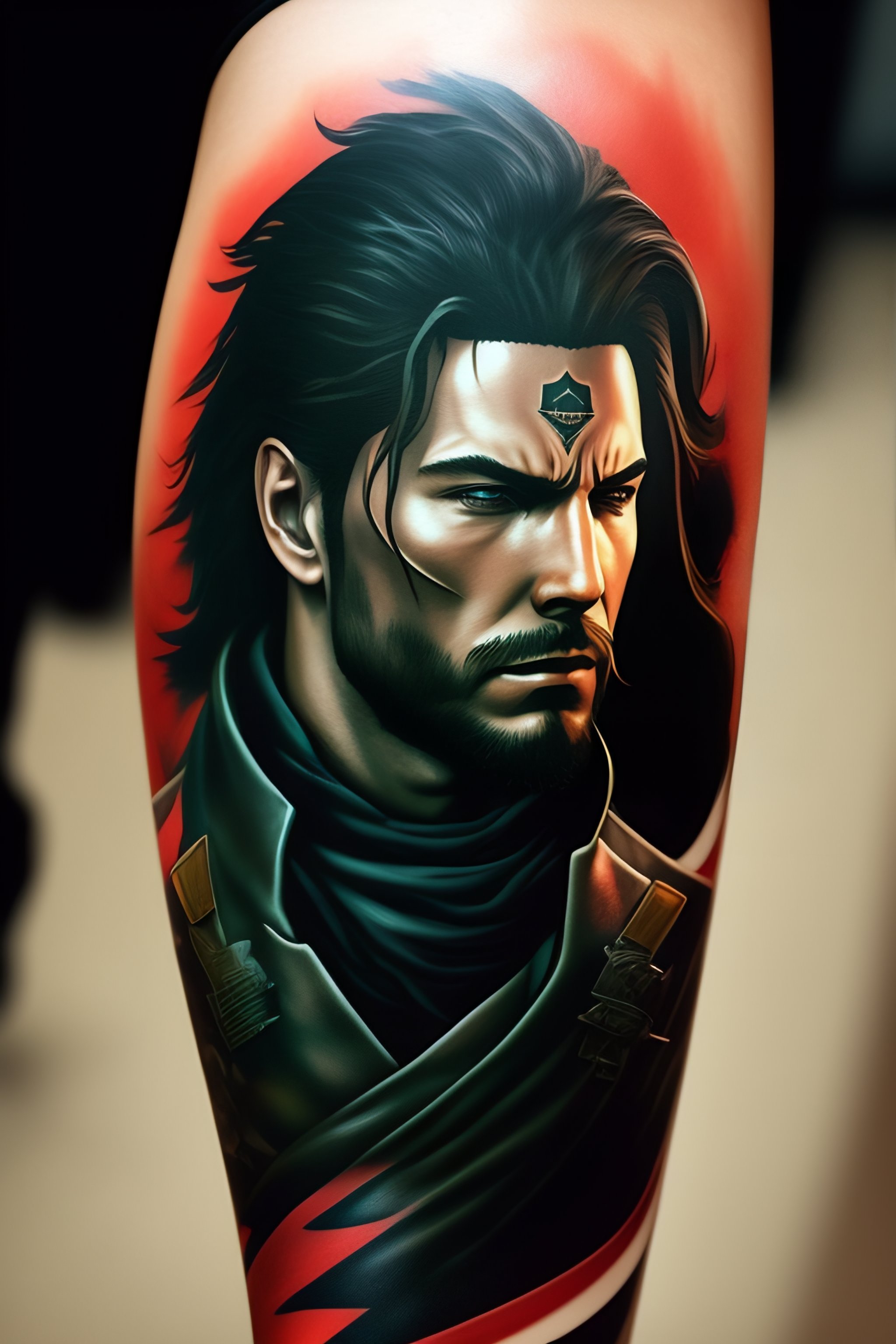 Lexica - A metal gear solid tattoo