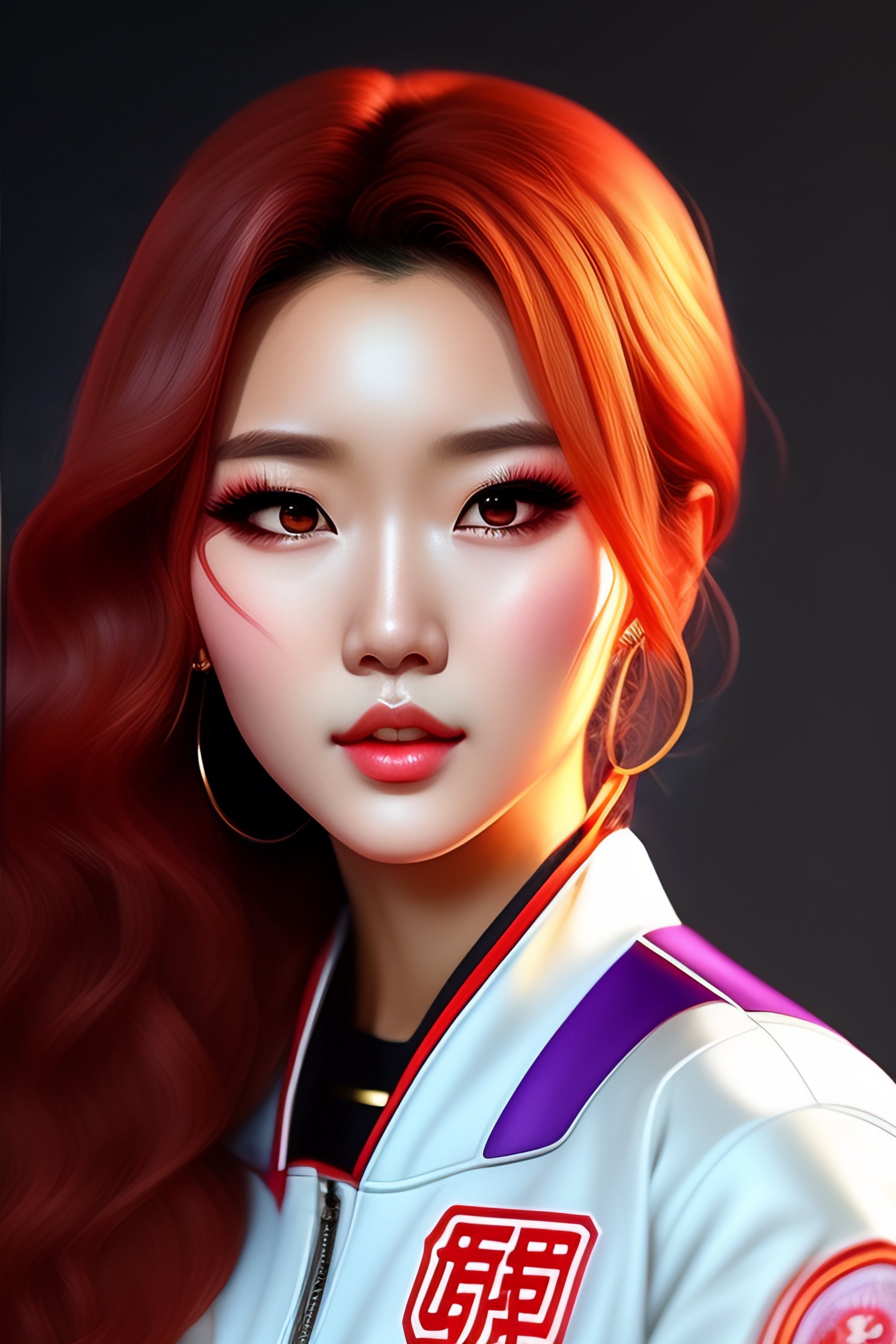 Lexica - Portrait of an anime character hyper realistic look like Nancy ...