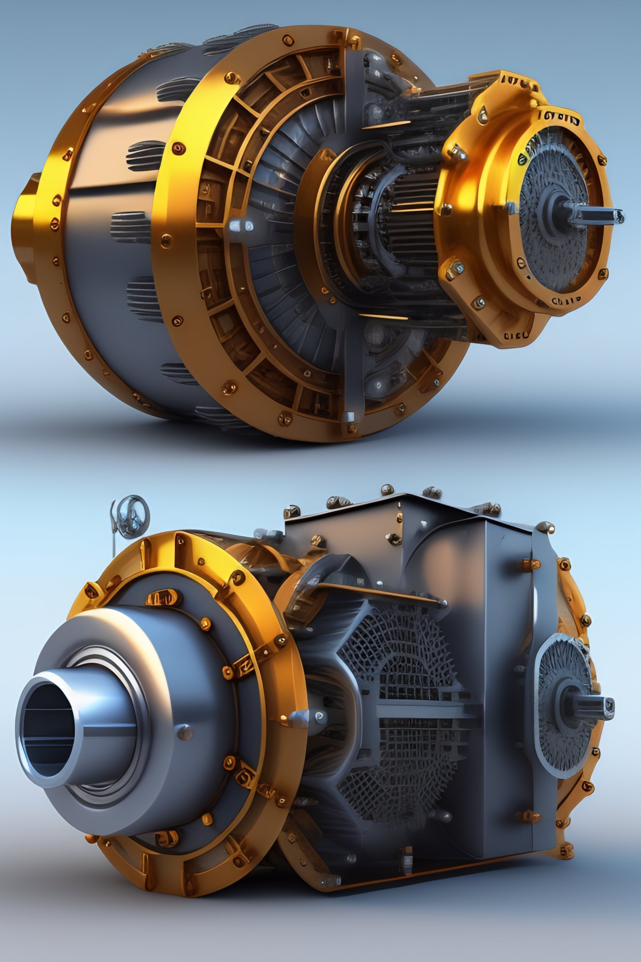 Lexica - A mechanical art generator cad gear modern design engineering ...