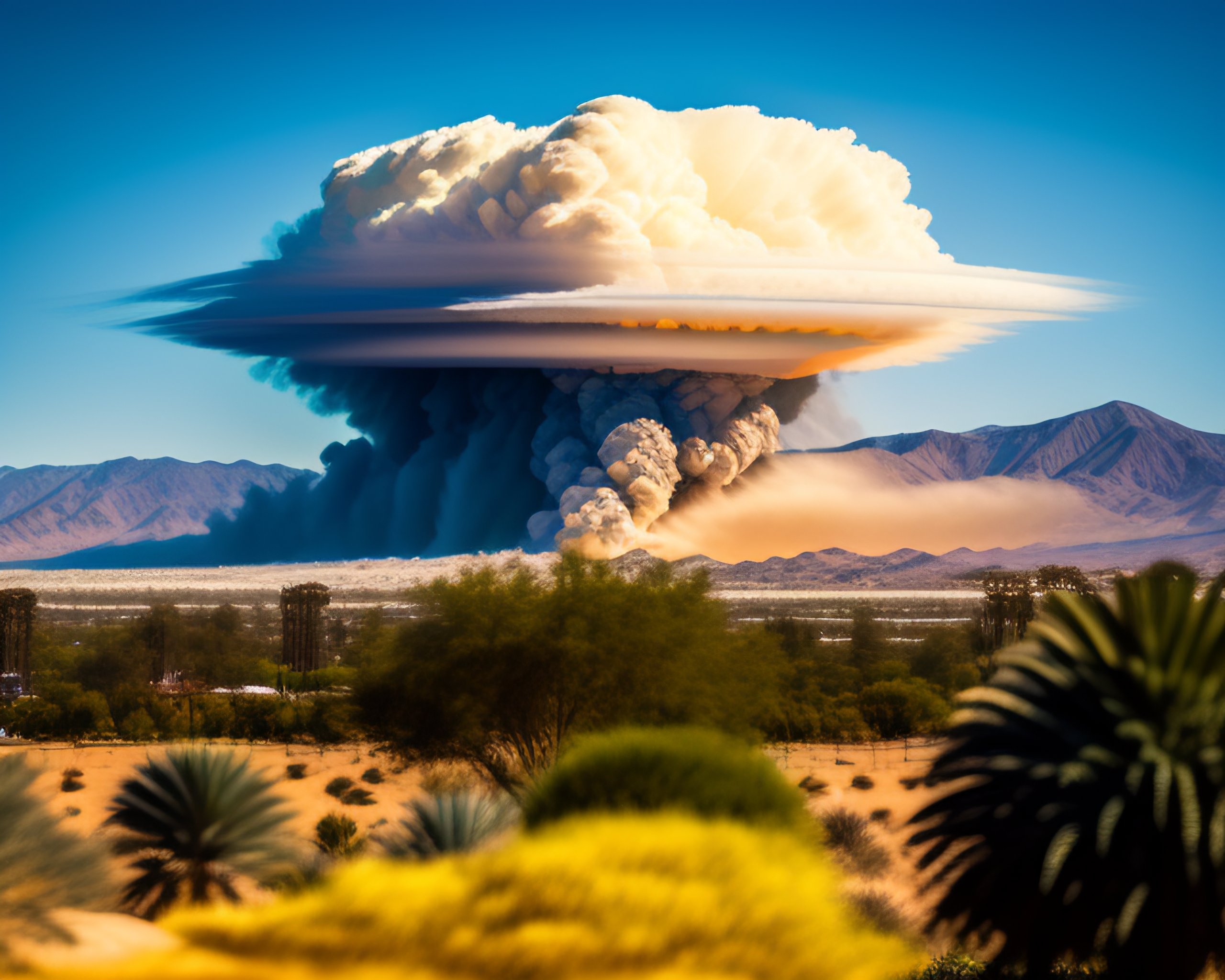 Lexica - Nuclear bomb going off in Burbank california