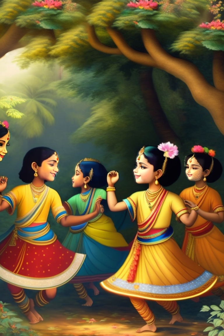 Lexica - Open on a shot of a lush forest. * The camera pans down to ...