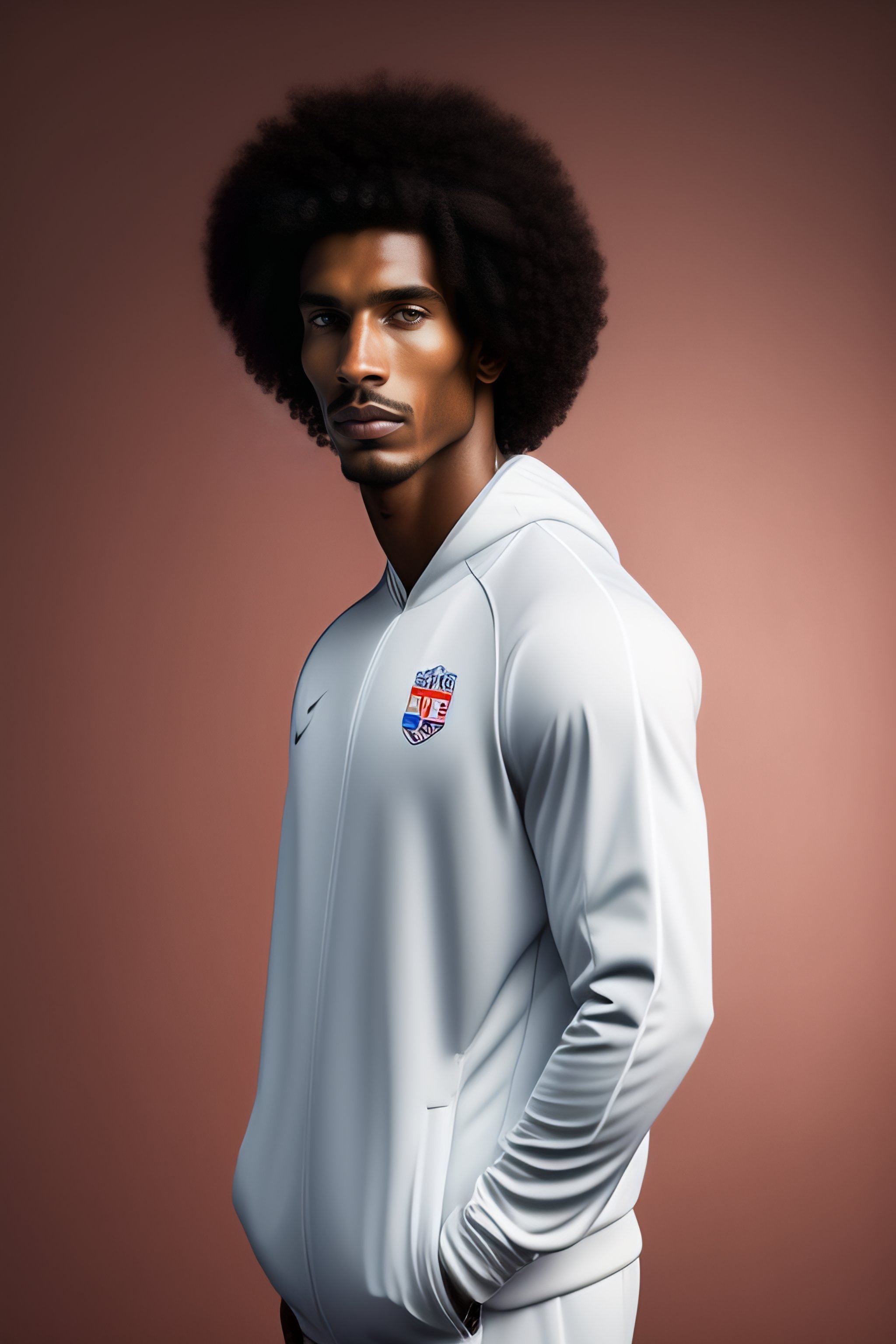 Lexica - Portrait of a tall gaunt suspicious looking white man in a ...