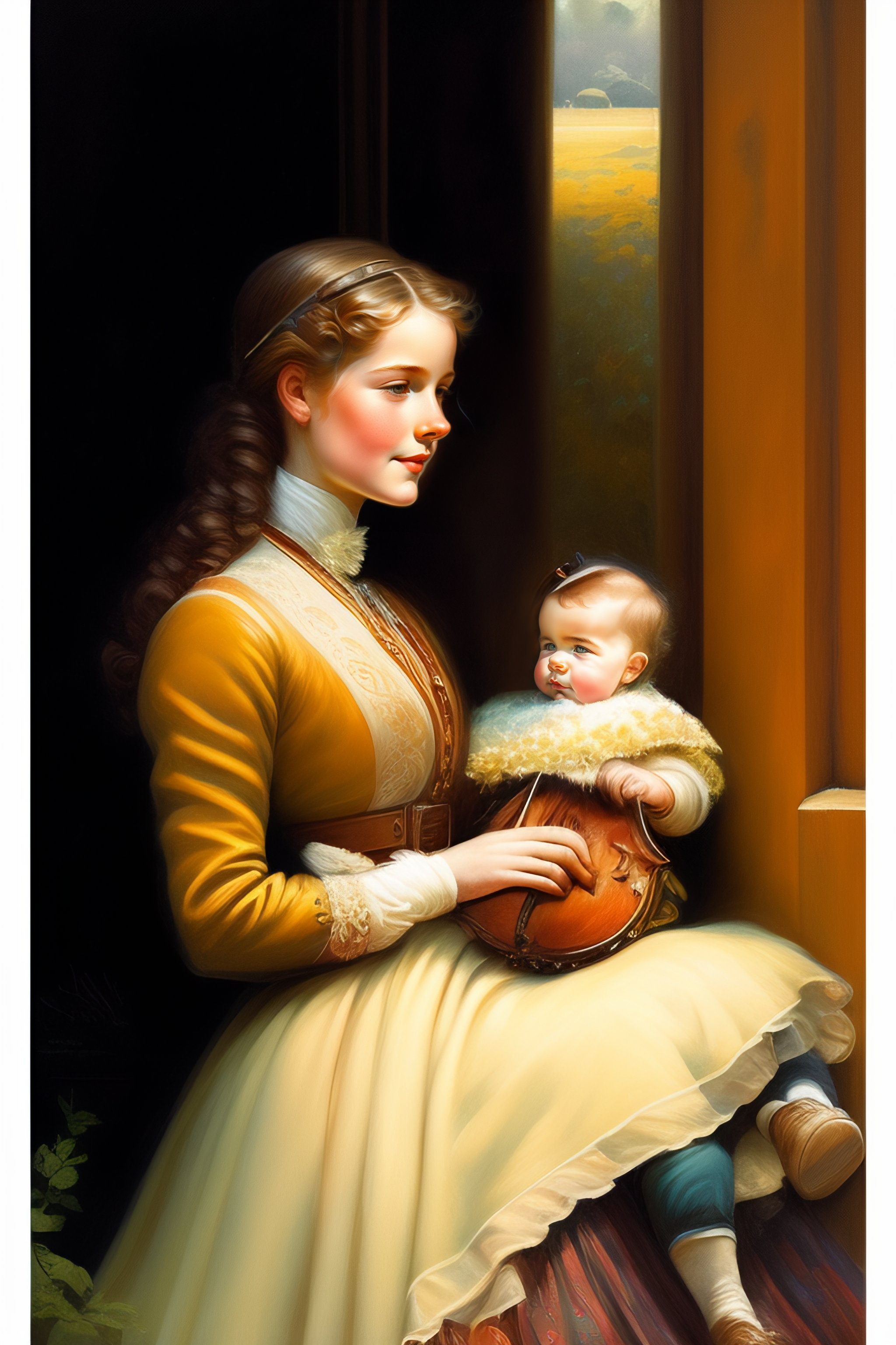 Lexica - Illustration, style of Helen Stratton