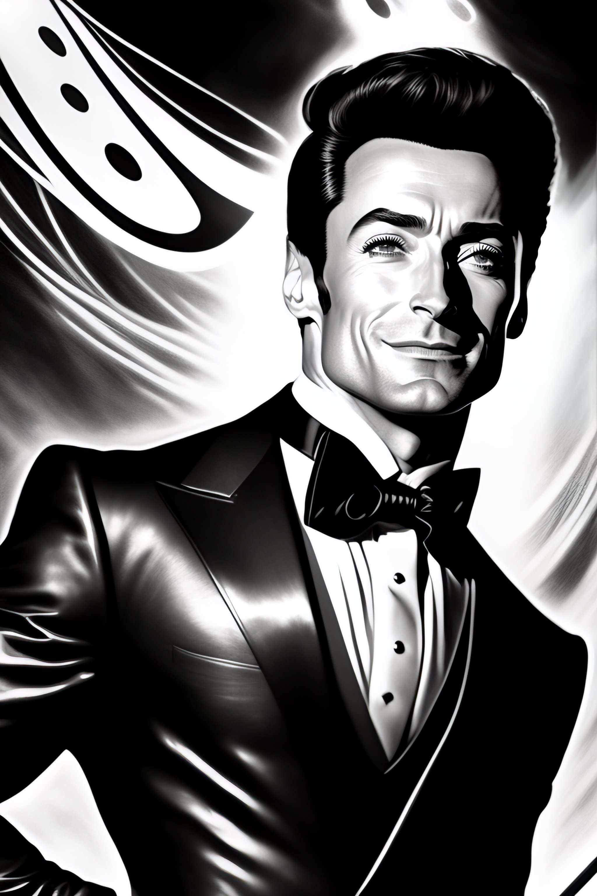 Lexica - Hugh Jackman as a 1960s circus ringleader comic art. Comic ...