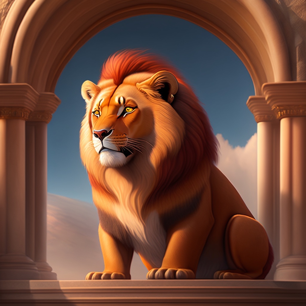 Lexica - The wise and majestic Mufasa, Simba's father and the current ...
