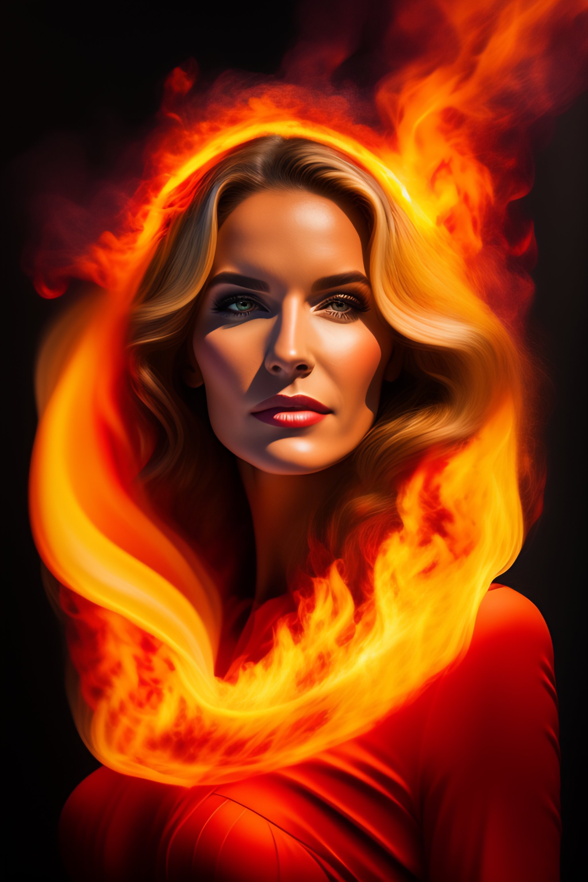 Lexica - Portrait of a lady on fire