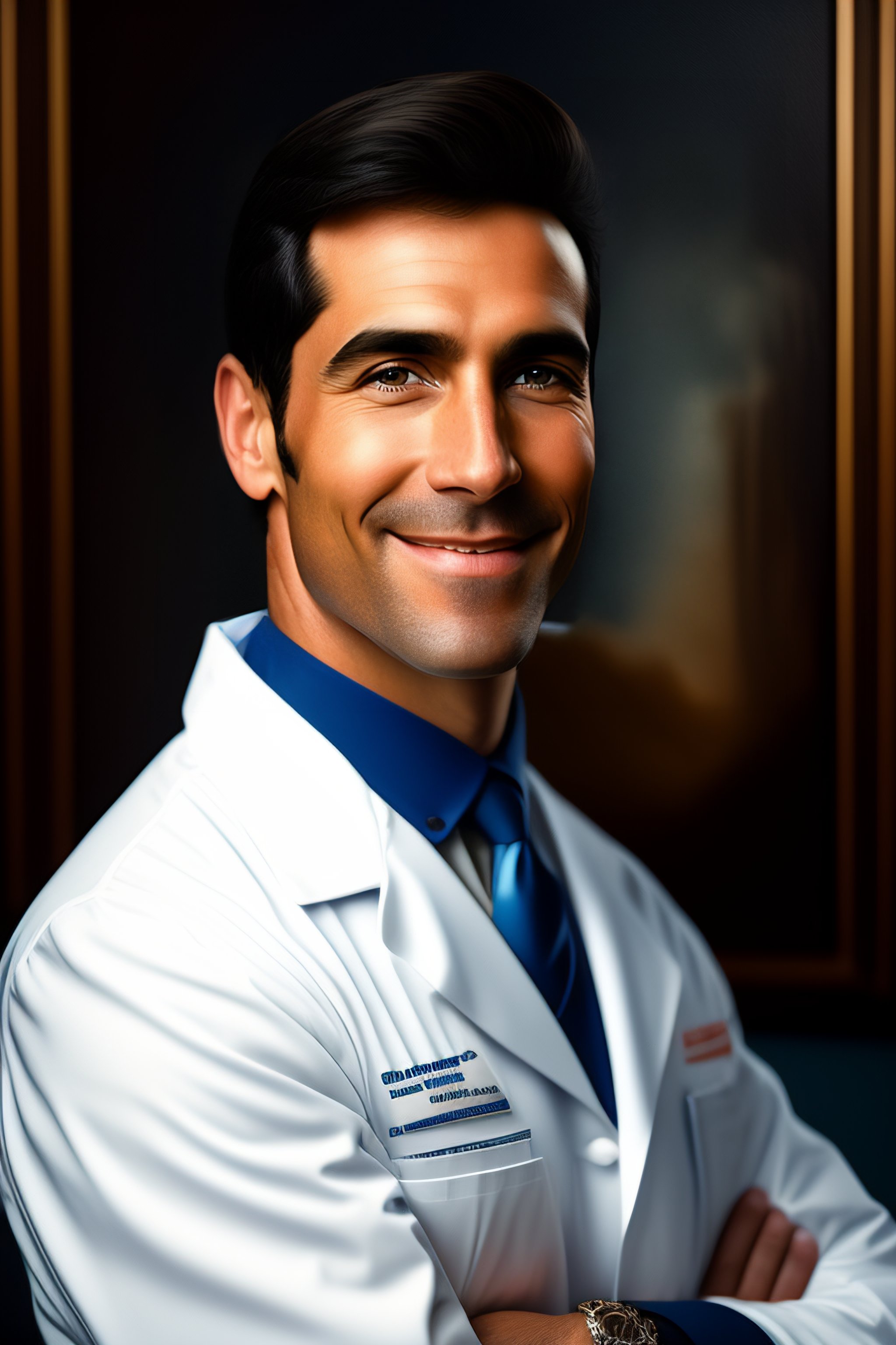 Lexica - Portrait of dentist