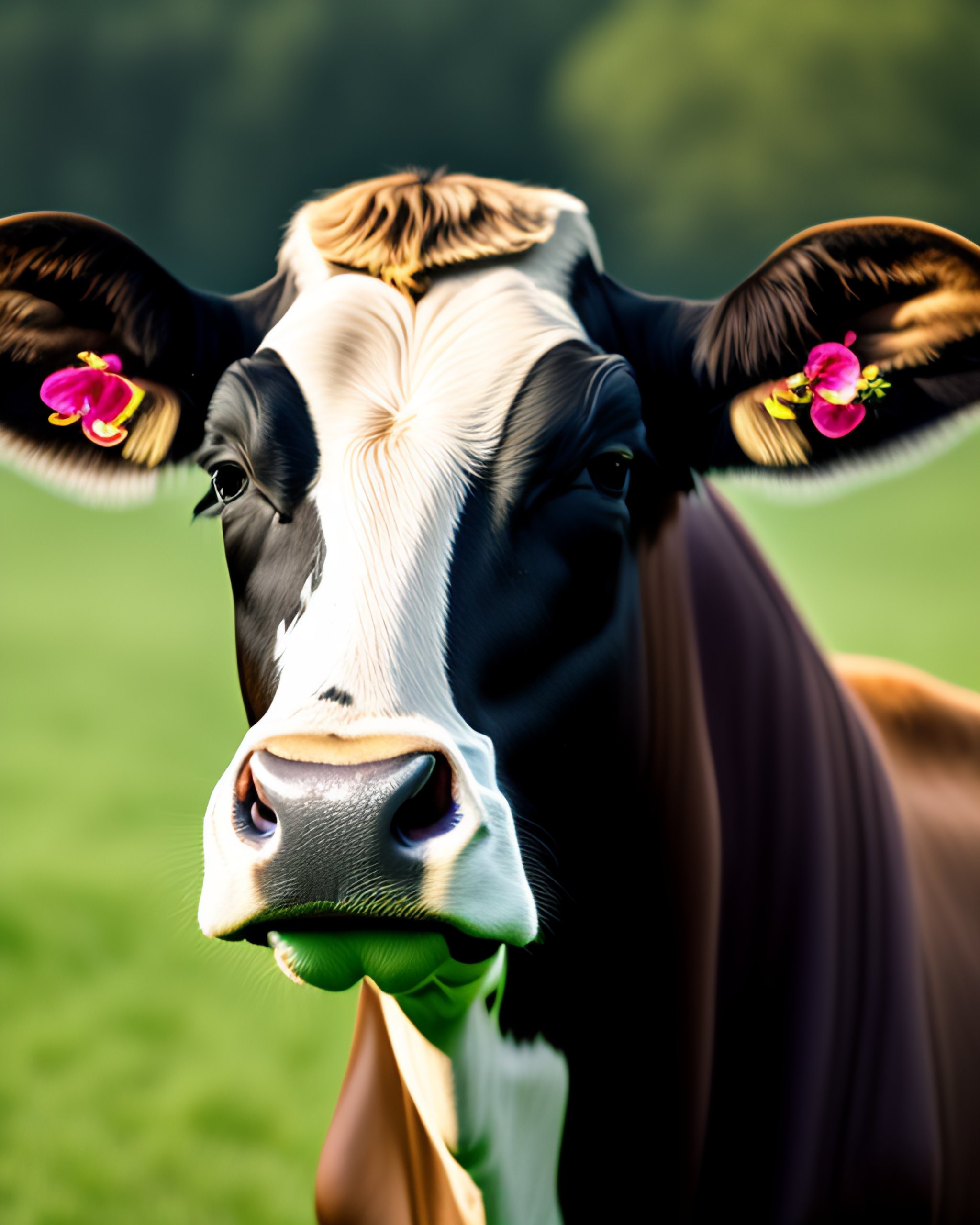 Lexica - Portrait of a royal cow