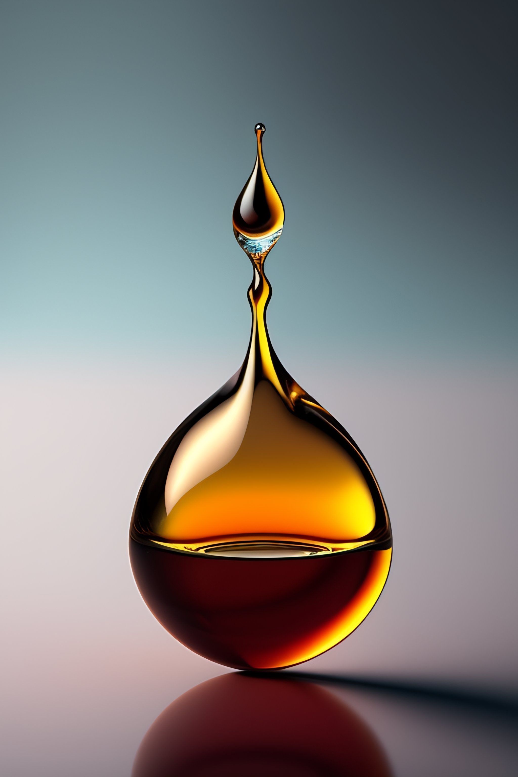 Lexica - Animated water drop