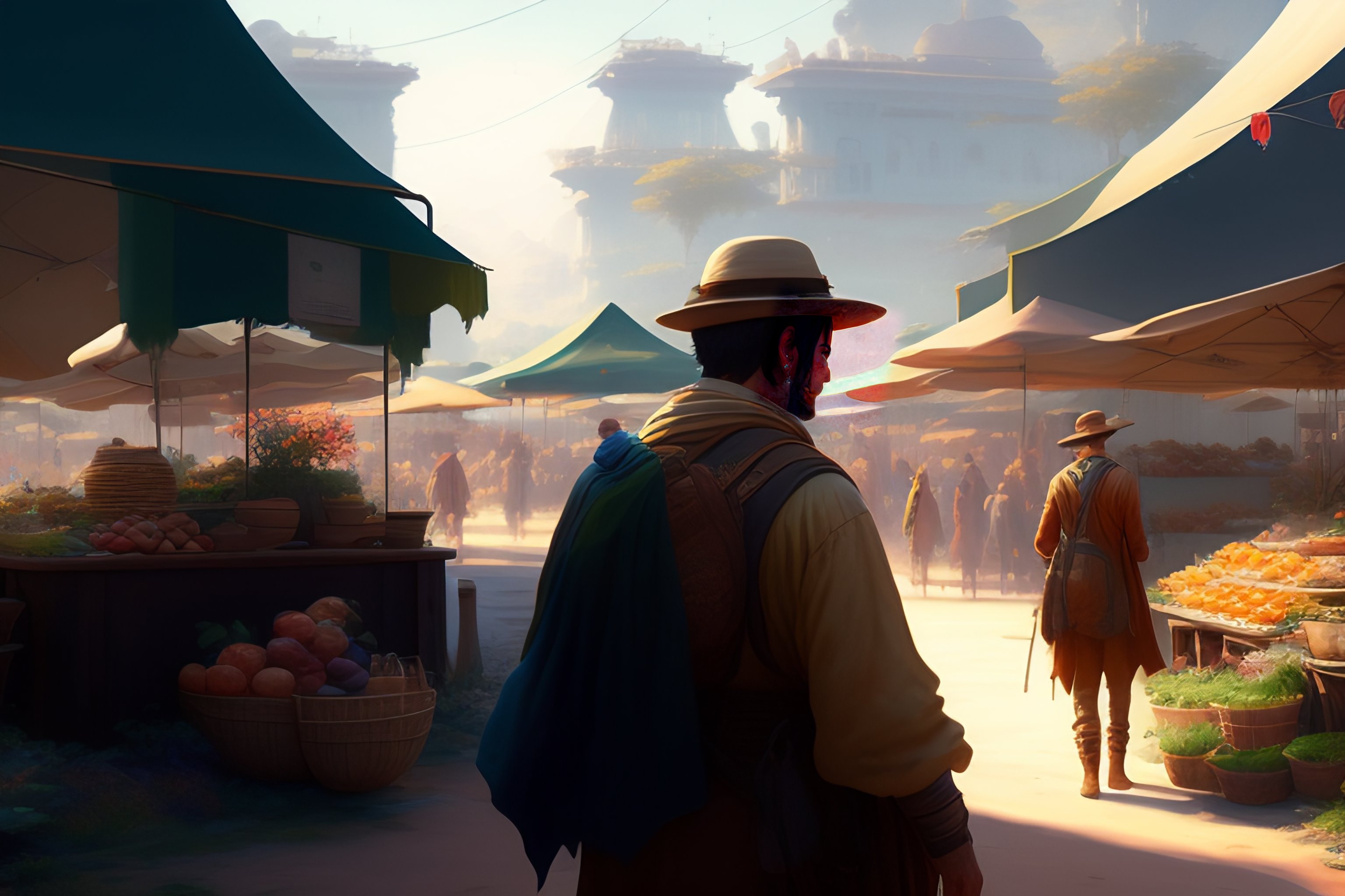 Lexica - Craig mullins and ghibli digital illustration of solarpunk ...