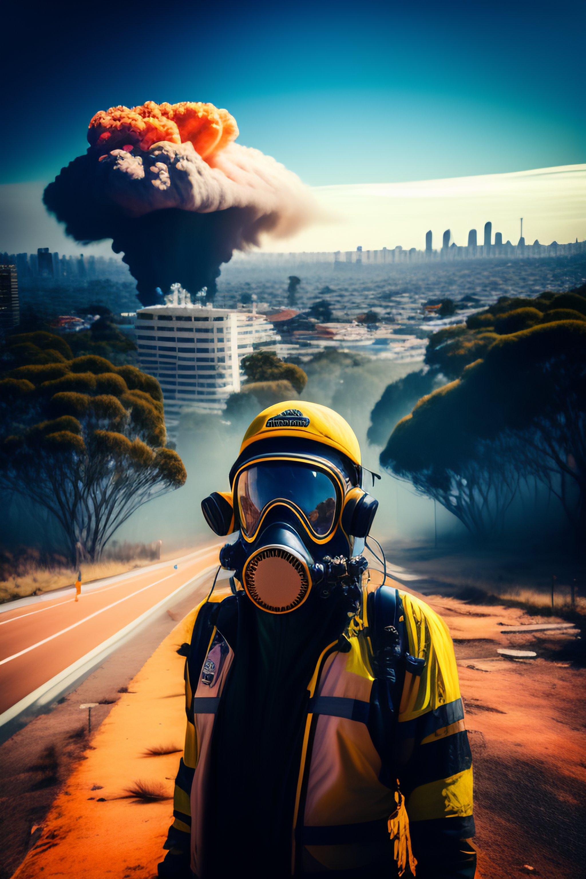 Lexica - Sydney Australia, post apocalyptic, nuclear mushroom cloud in ...