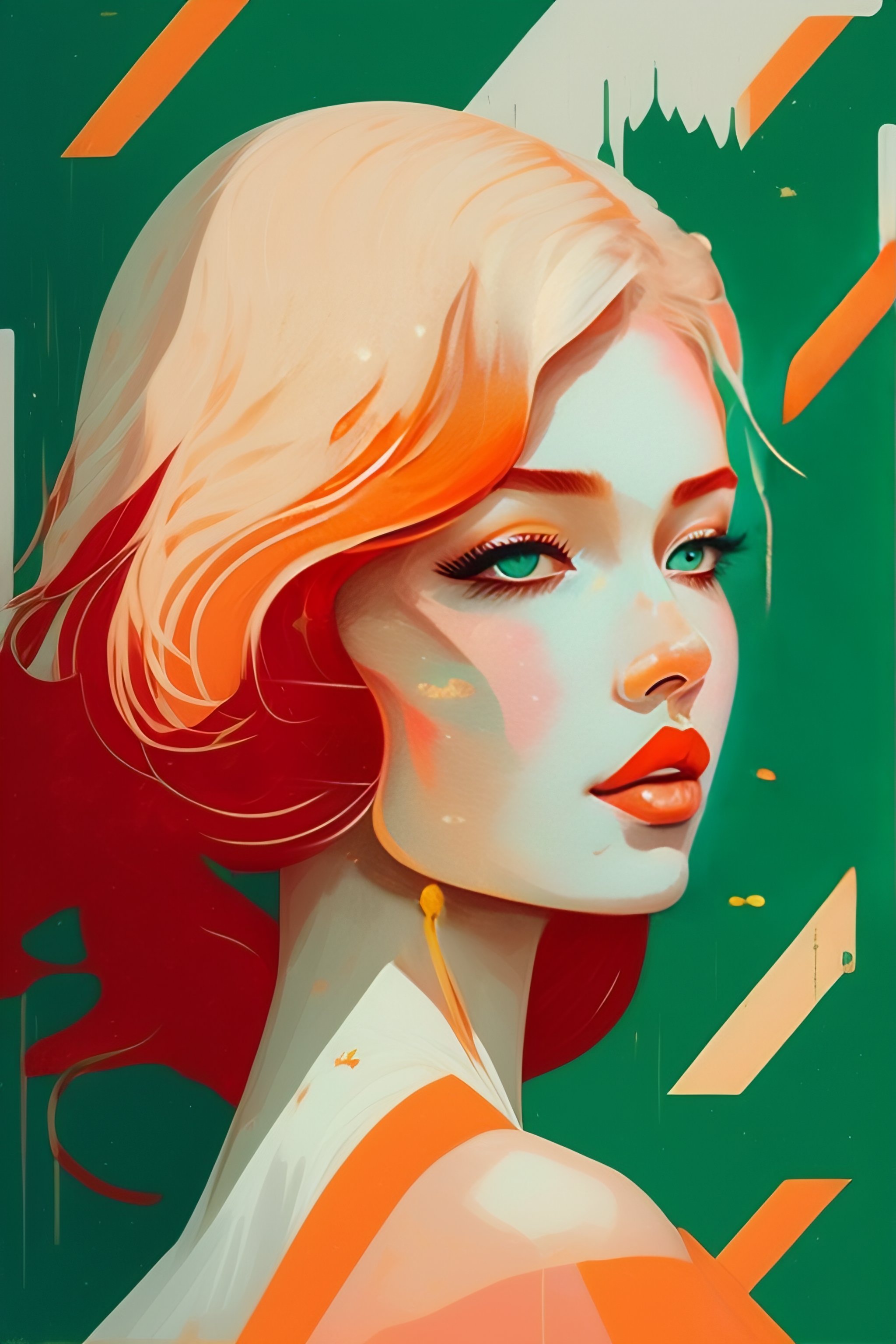 Lexica - Abstract 1998 european spartan blond girl by sachin teng x ...