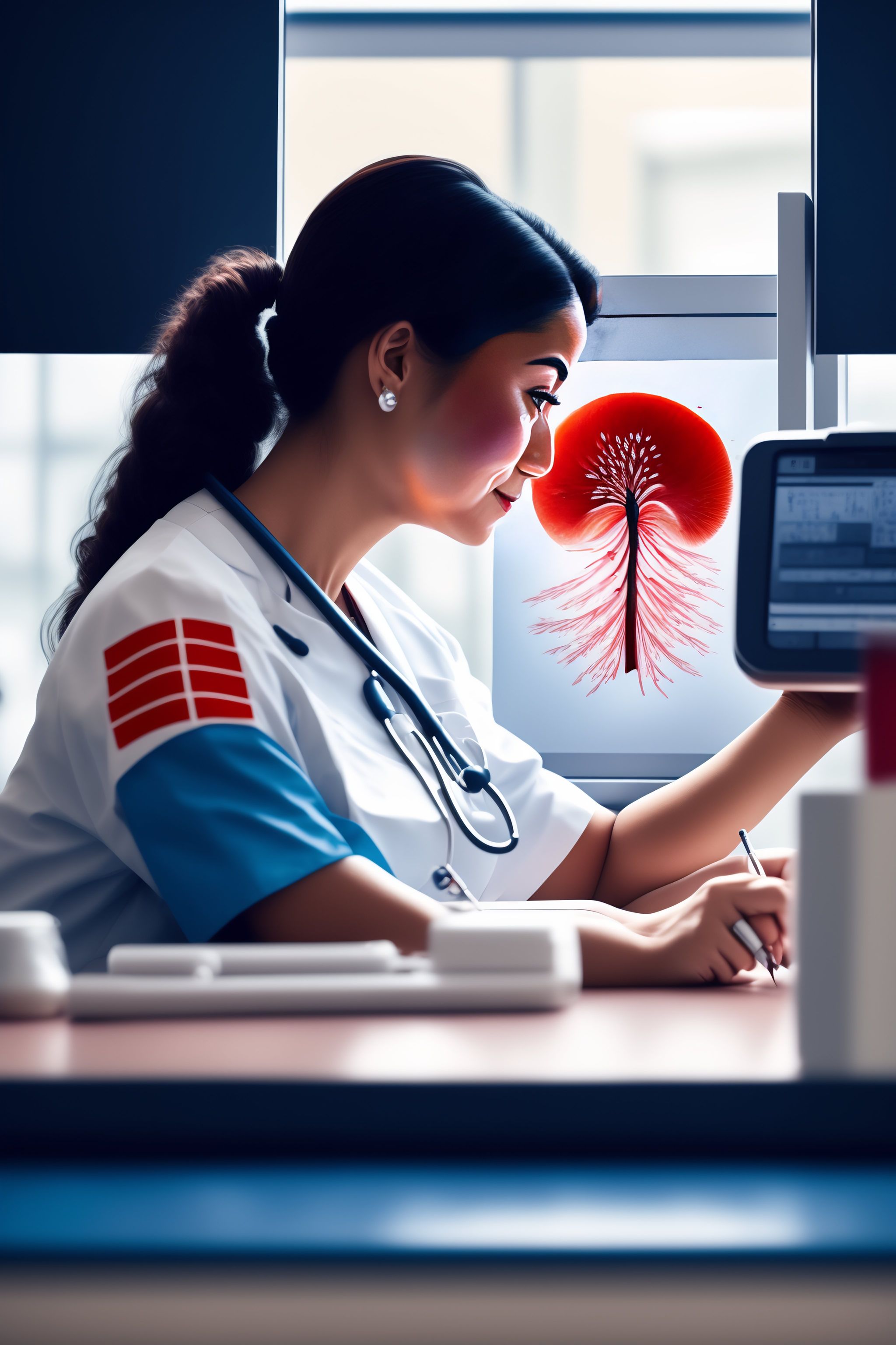 Lexica - Patient in blood test drawing