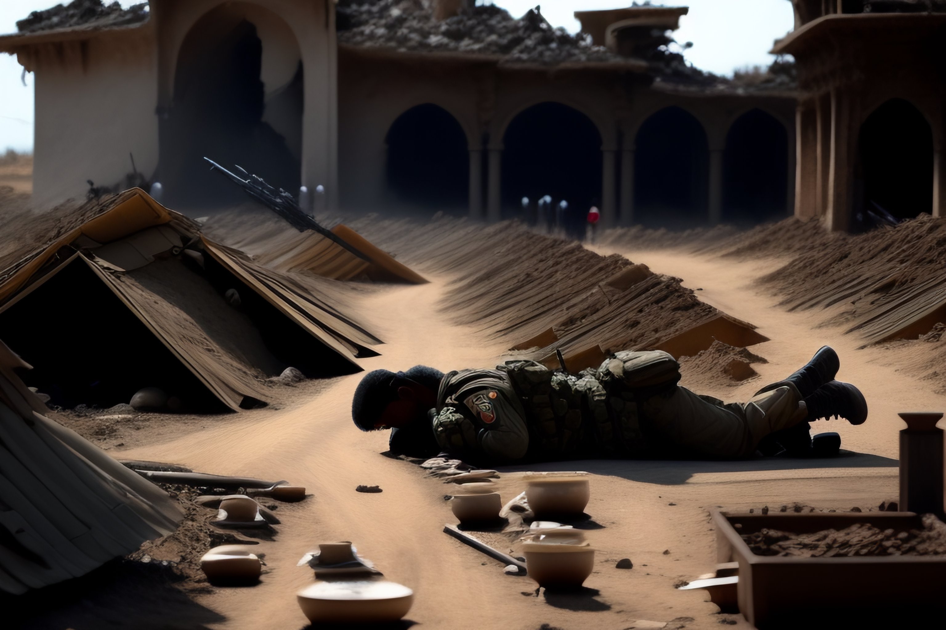 Lexica - A lot of people killed after the war. fallen people