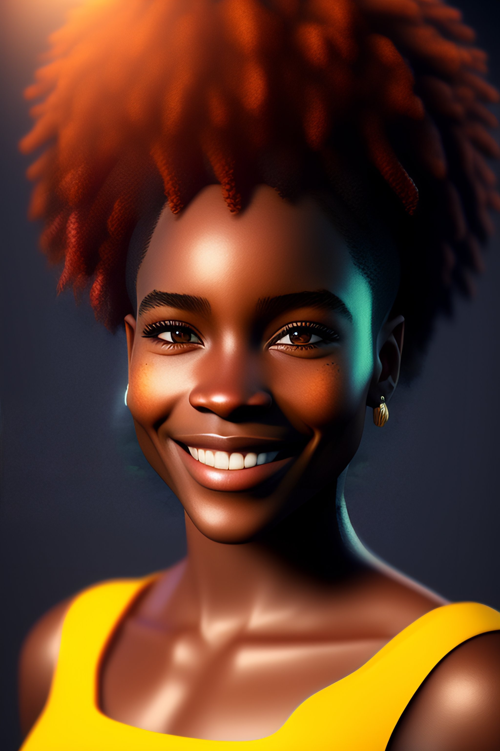 Lexica - Realistic concept portrait of an african american version of ...