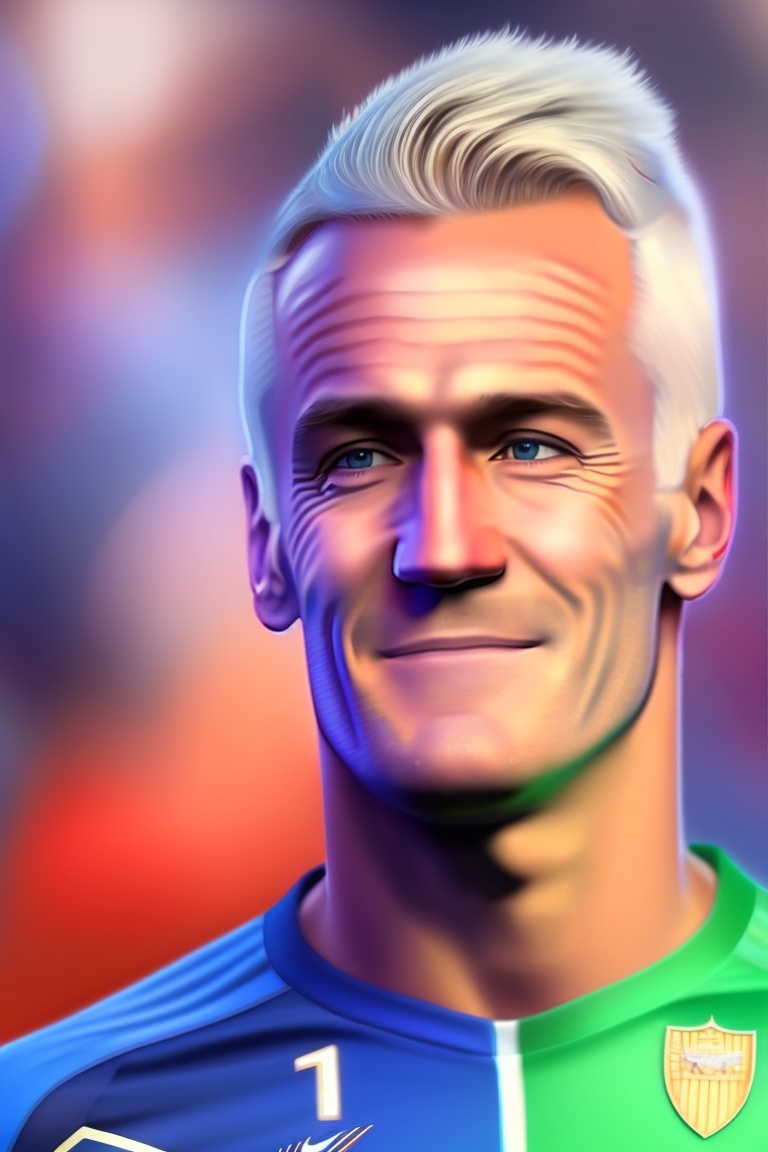 Lexica - Didier deschamps, french, realism, football,