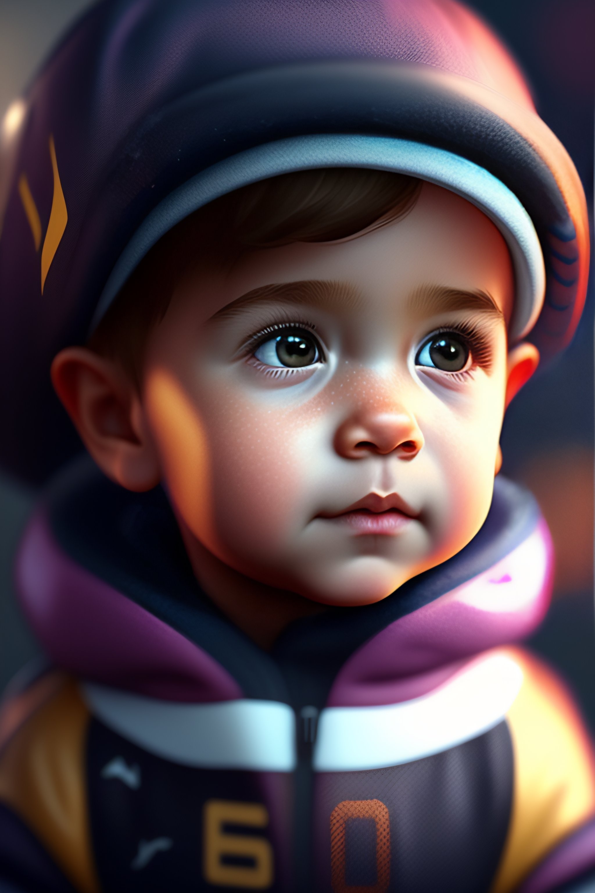Lexica - Baby beckham, moonwalker, render, rembrandt, cgsociety ...