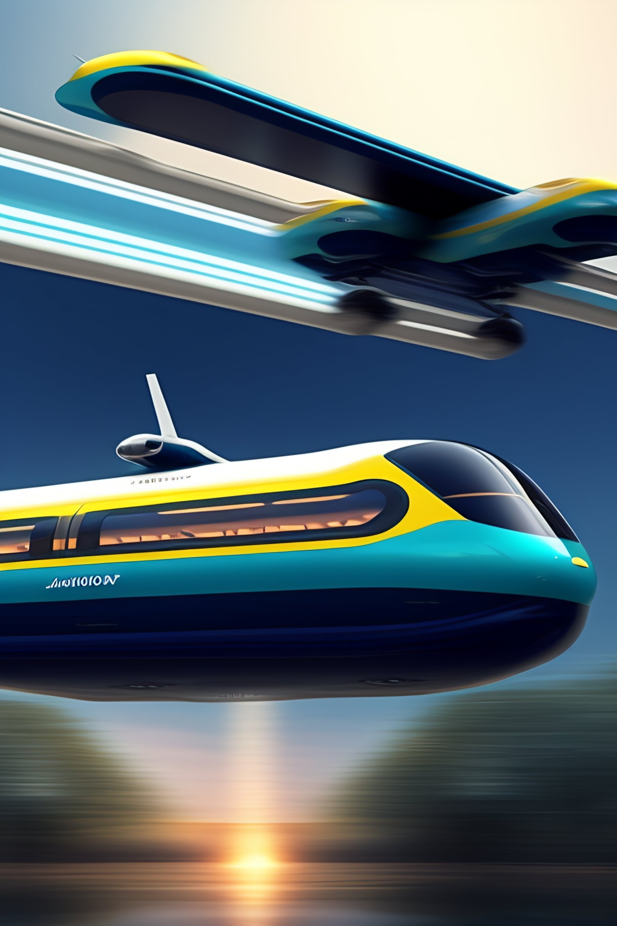 Lexica - Public air transport such as flying taxis or aerial monorails ...