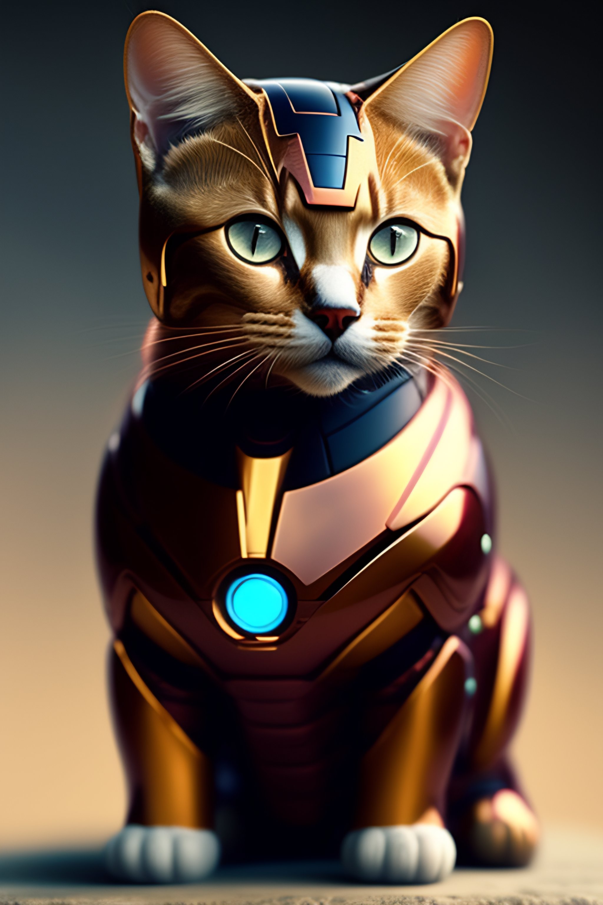 Lexica - Gato iron man