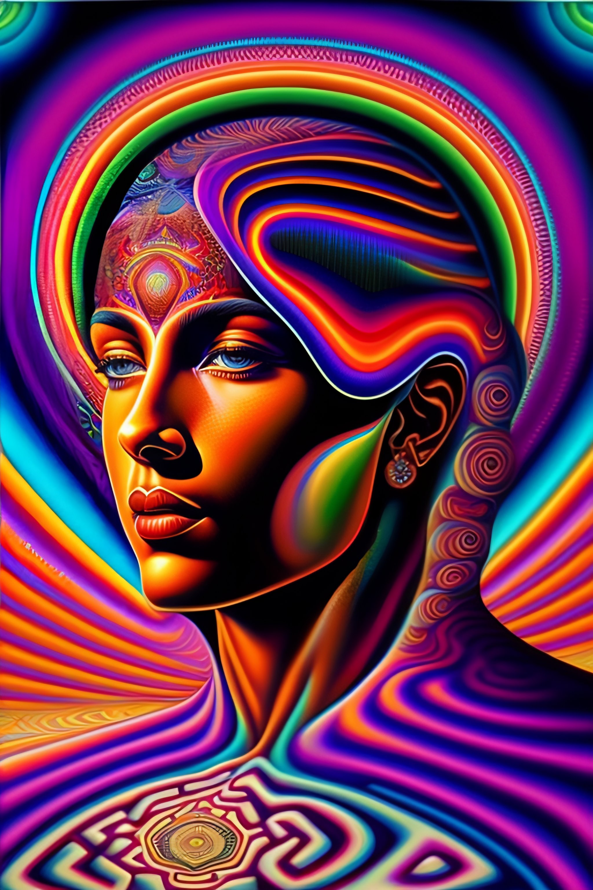 Lexica - The most psychedelic scene imaginable, in the year 3000, art ...