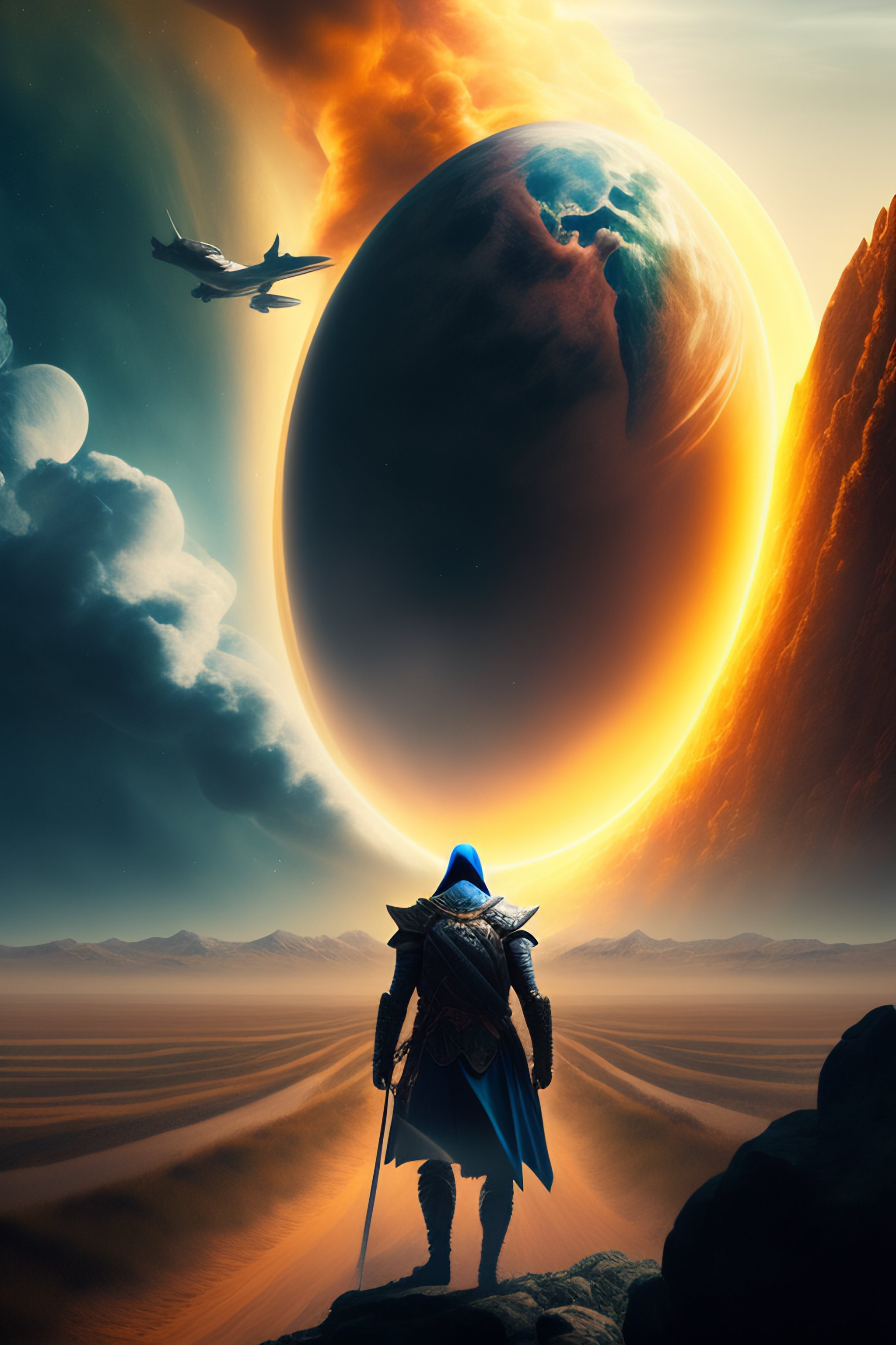Lexica - A man conquering evil world and bringing peace to the earth