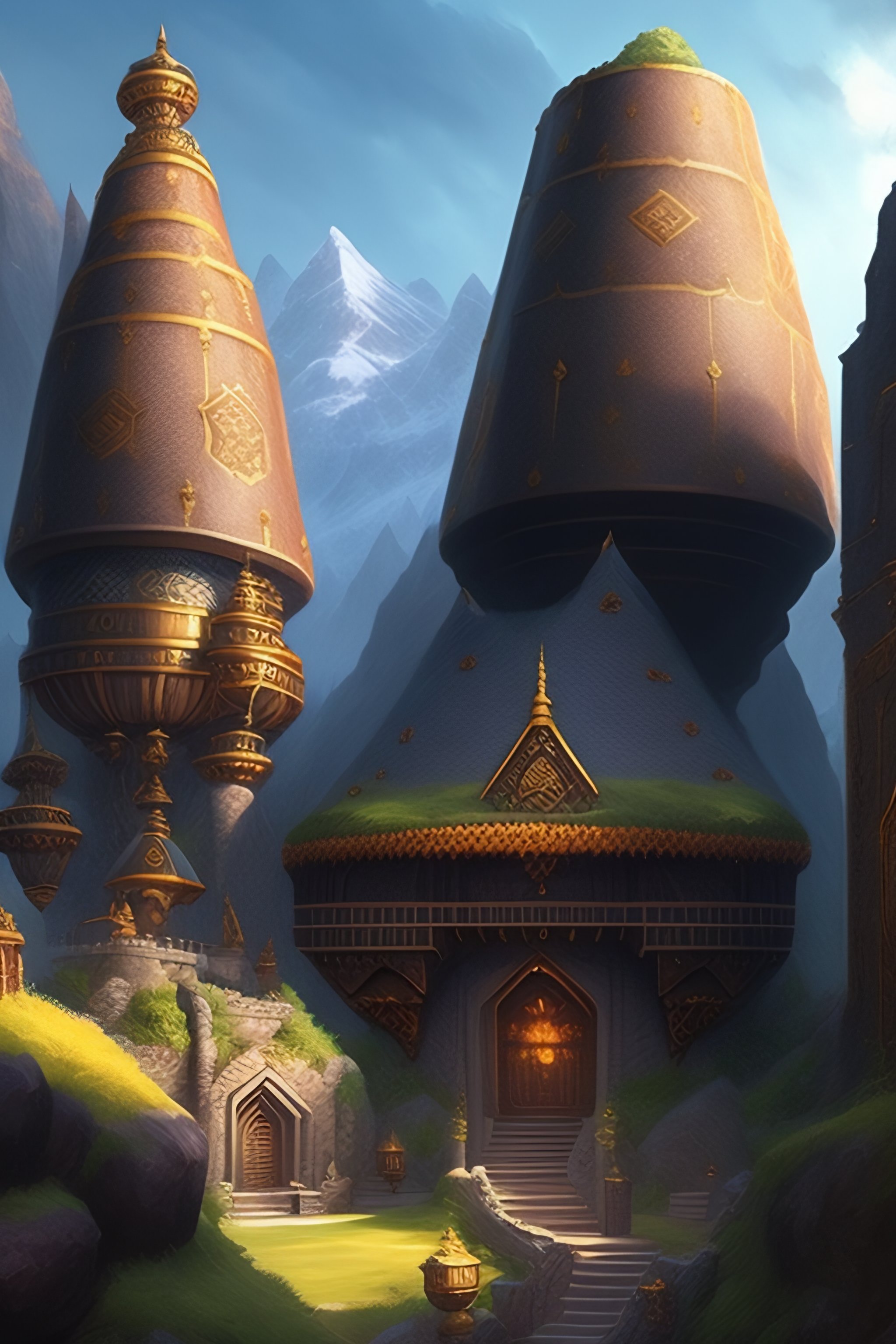 Lexica - A OSR RPG dwarven palace in the hills