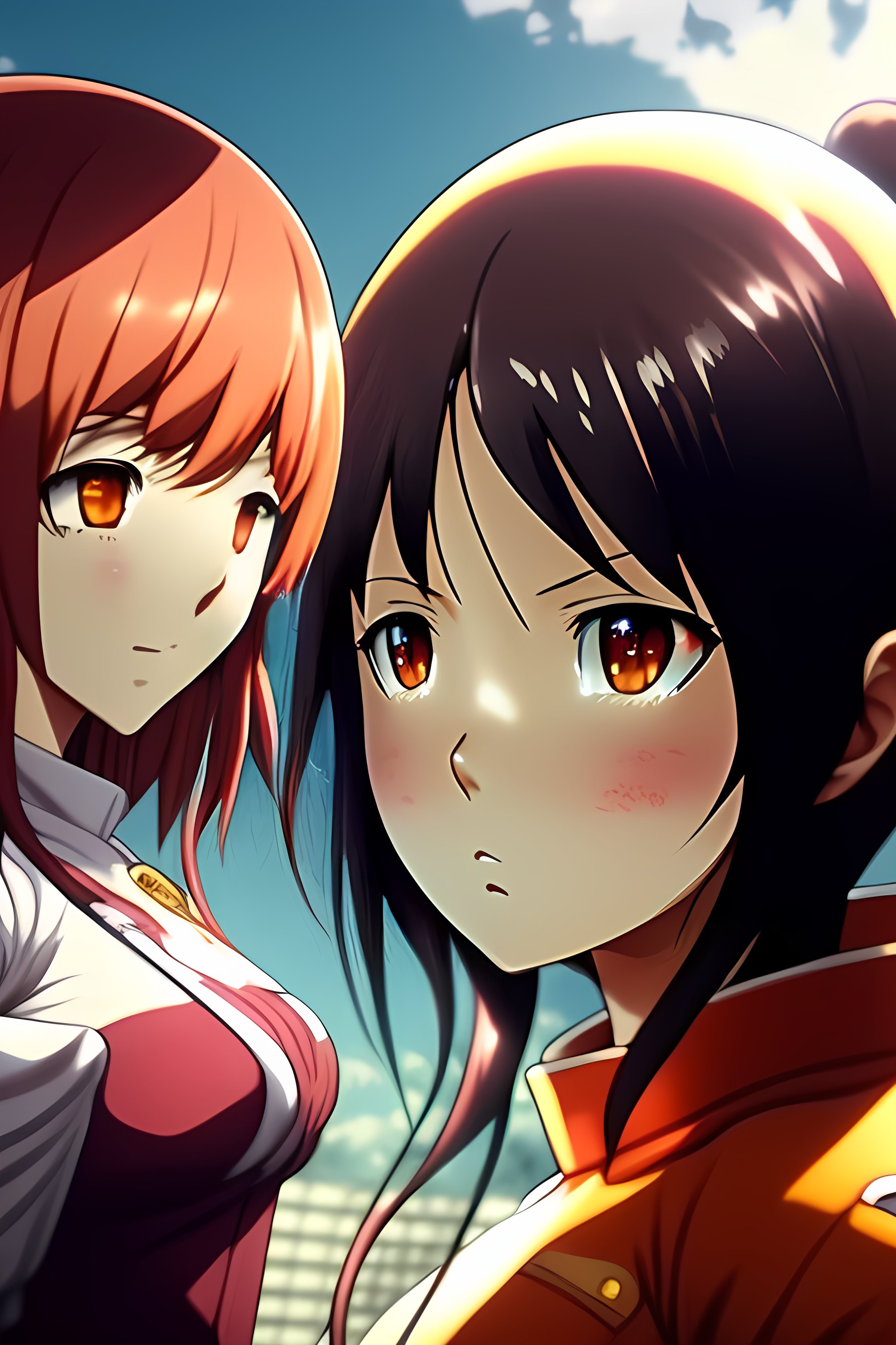 Lexica - , fight, attack, anime girl, attack on titan