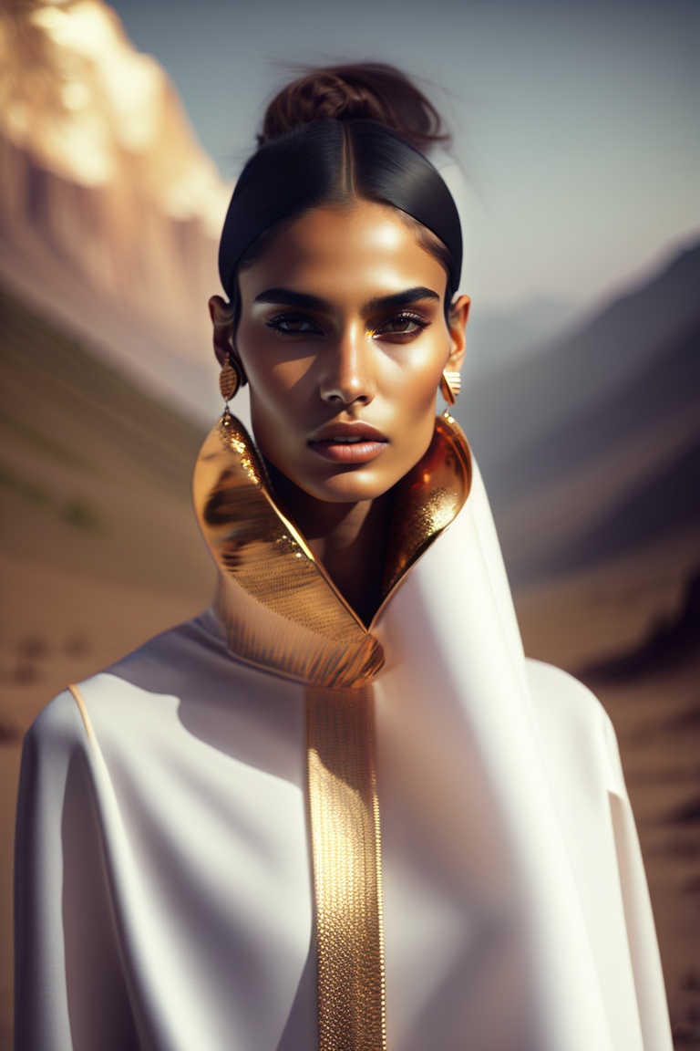 Lexica - Ultra hd! Realistic! helmut lang, fashion photoshoot, futuristic, indian, Portrait of ...