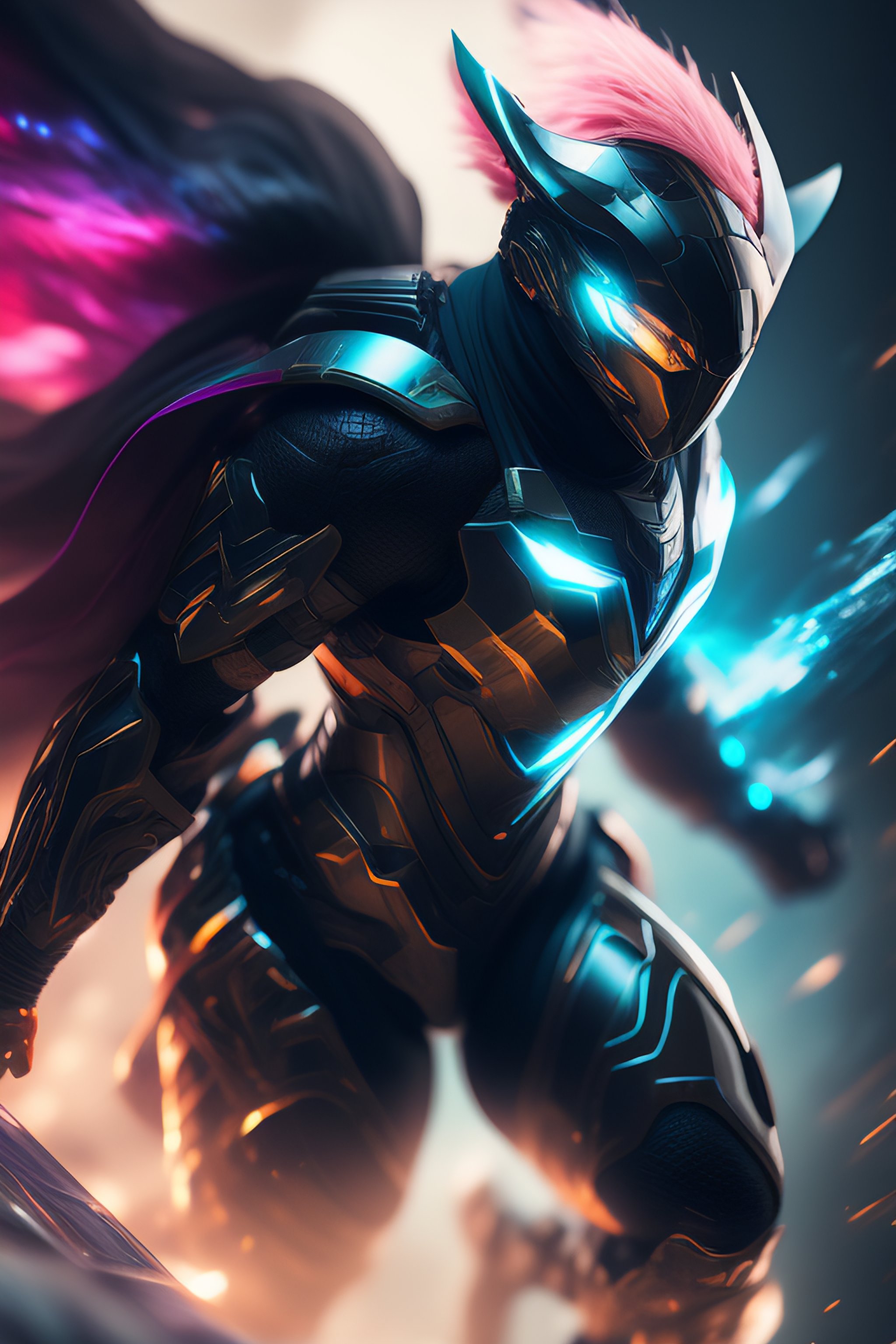 Lexica - League of legends art style, highly detailed futuristic ...